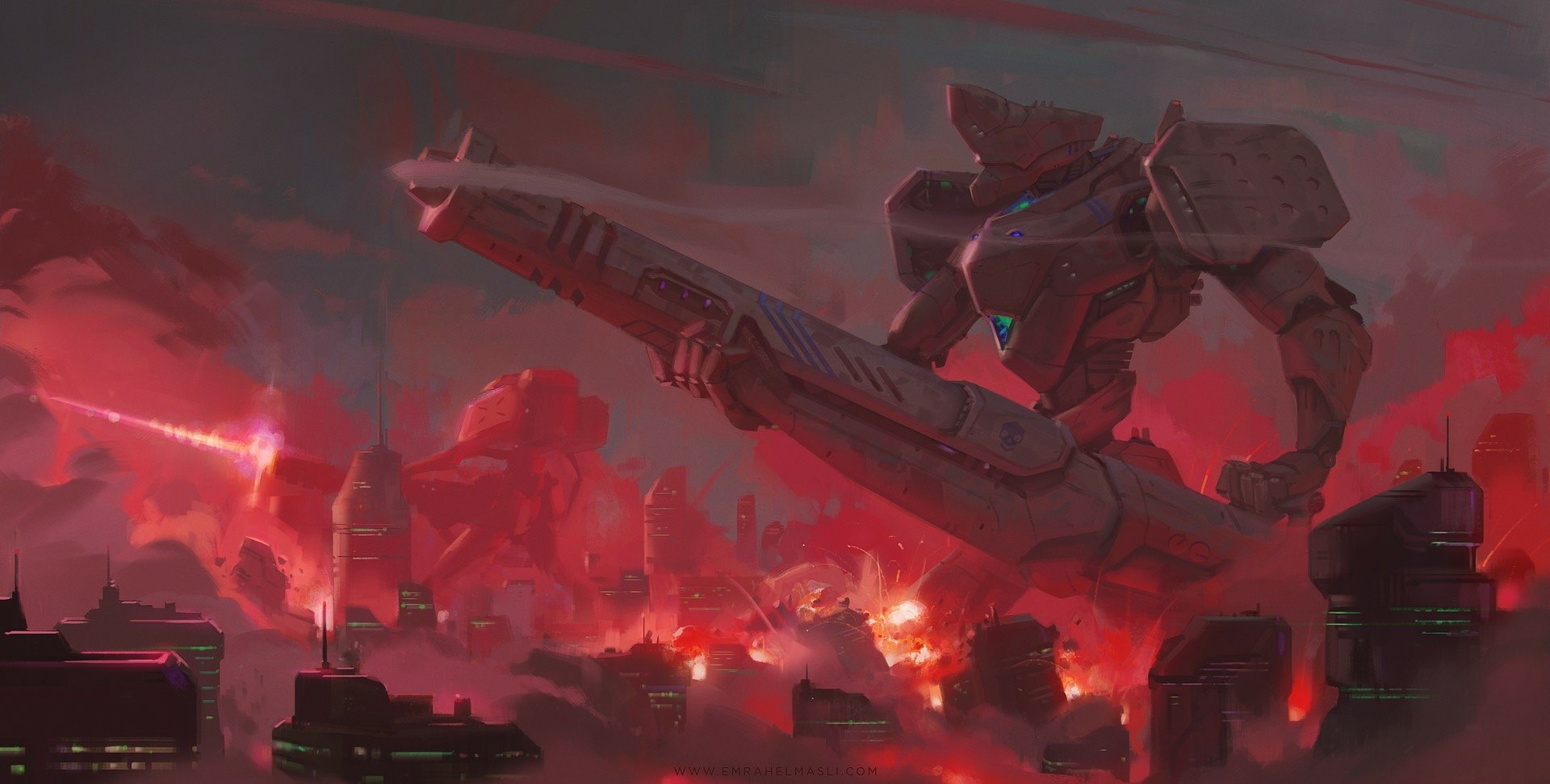Download Sci Fi Mech Wallpaper