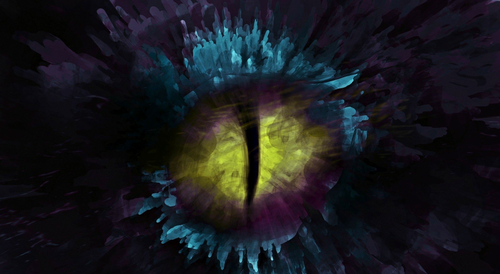 Download Creature Fantasy Artistic Eye Wallpaper