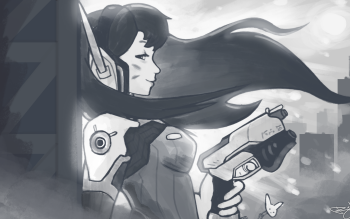 Download D.Va (Overwatch) Overwatch Video Game PFP by Auriley