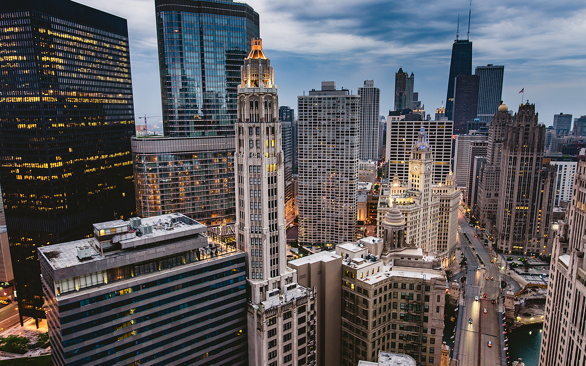 Download Building Skyscraper Cityscape City Man Made Chicago HD Wallpaper