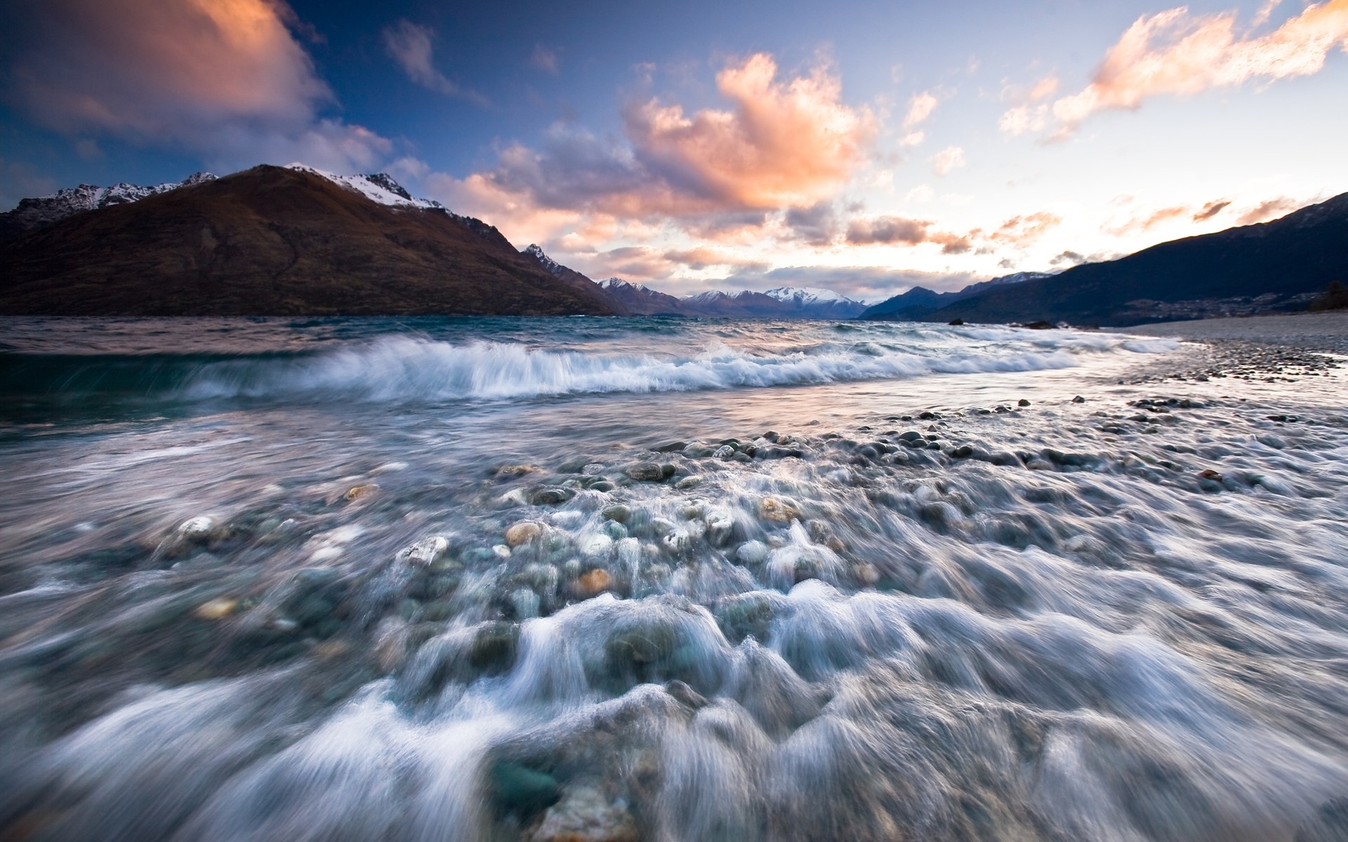 Download Sunset Sea Nature Ocean HD Wallpaper