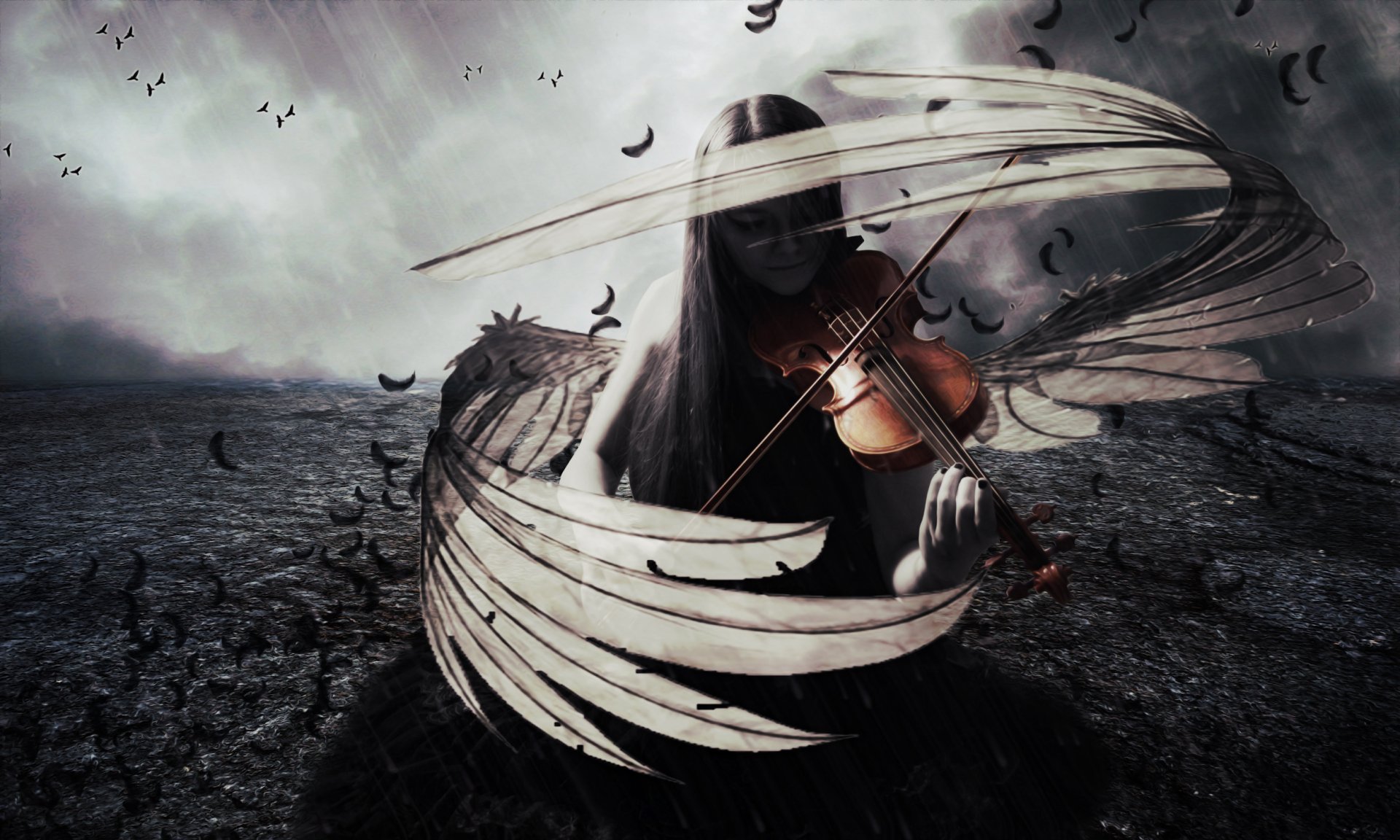Angel Violin by CalyXoh