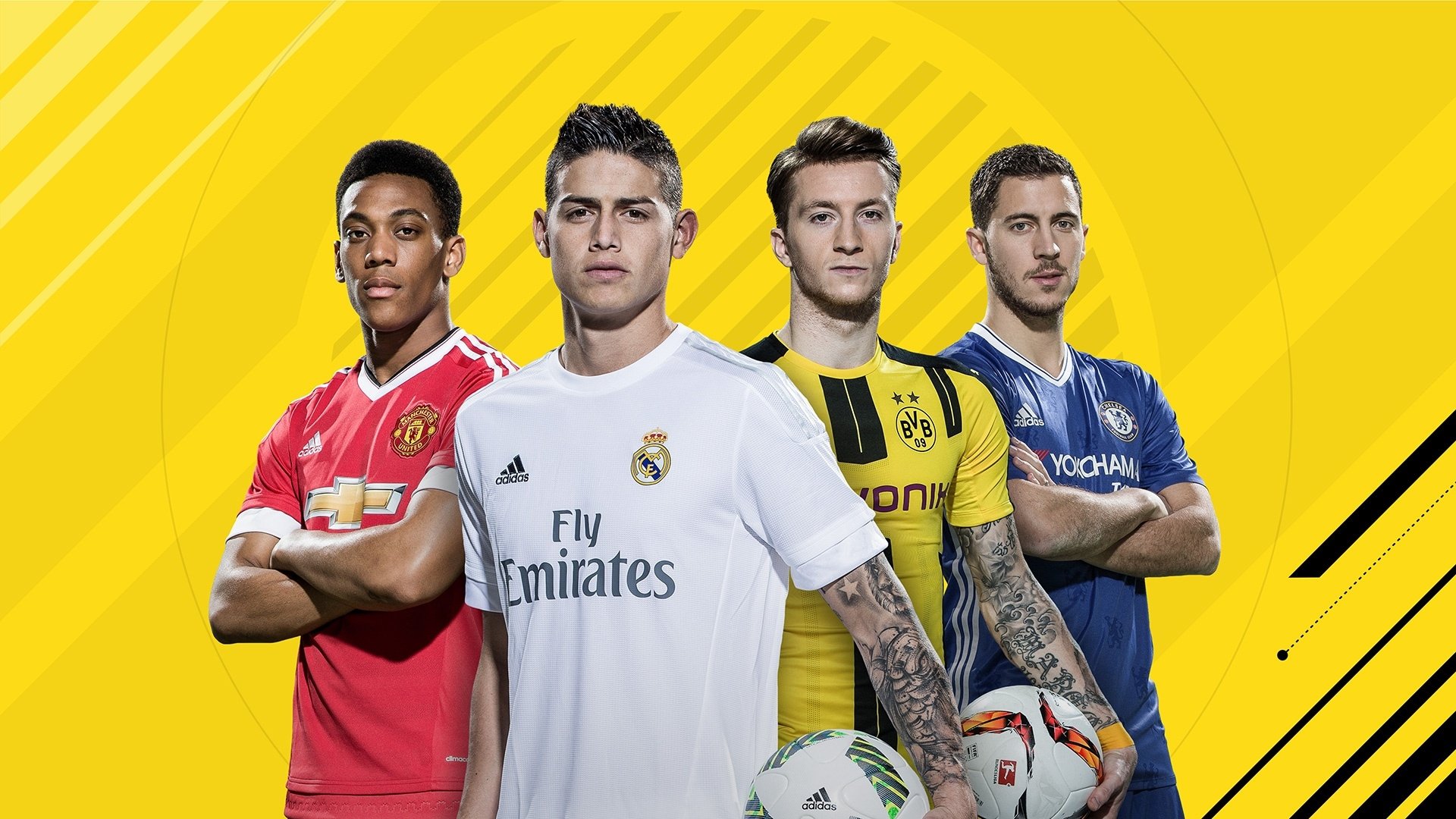 FIFA 17 HD Wallpaper: Iconic Football Icons Unite