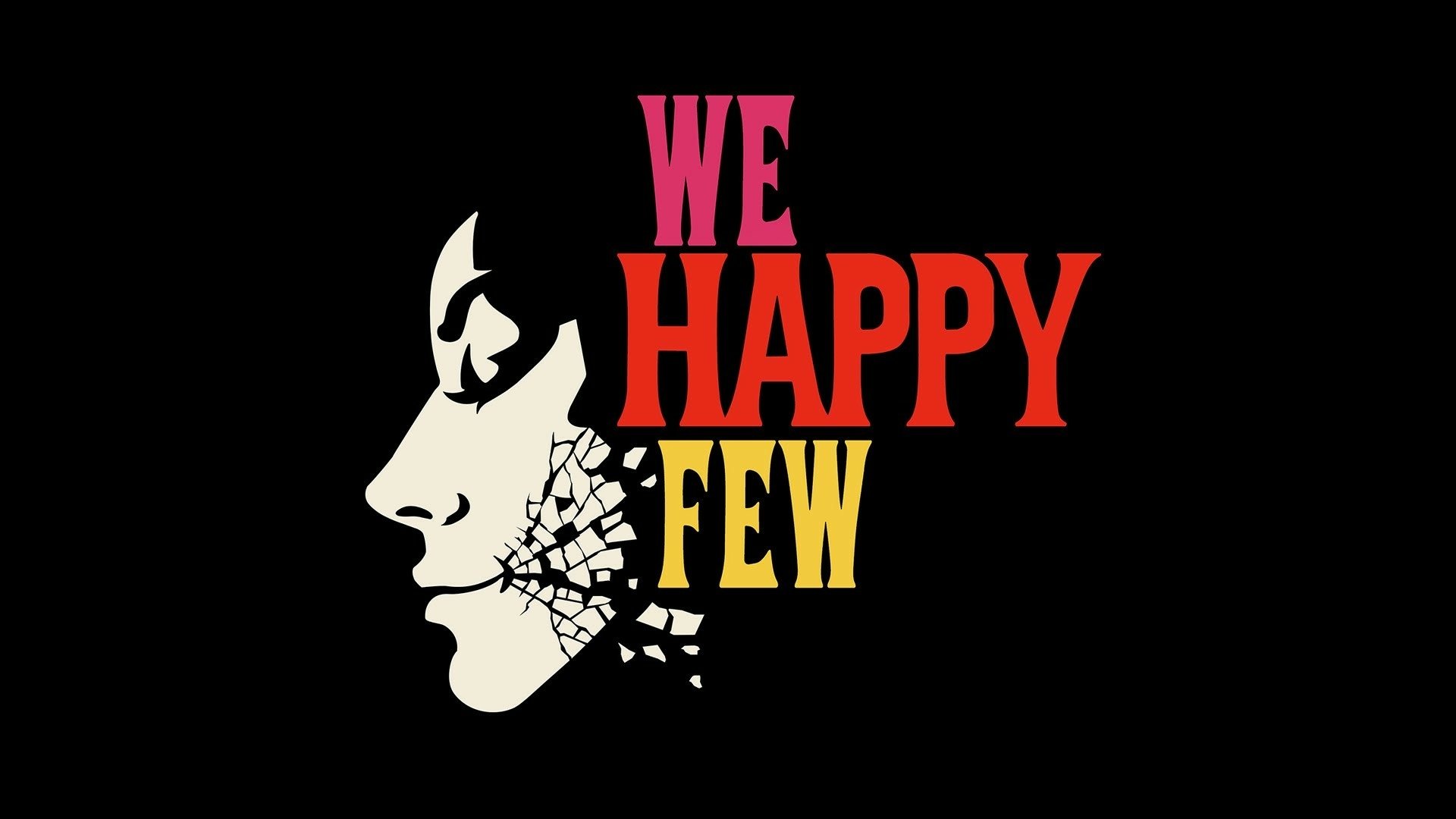 We Happy Few — Shattered Smile HD Logo Wallpaper