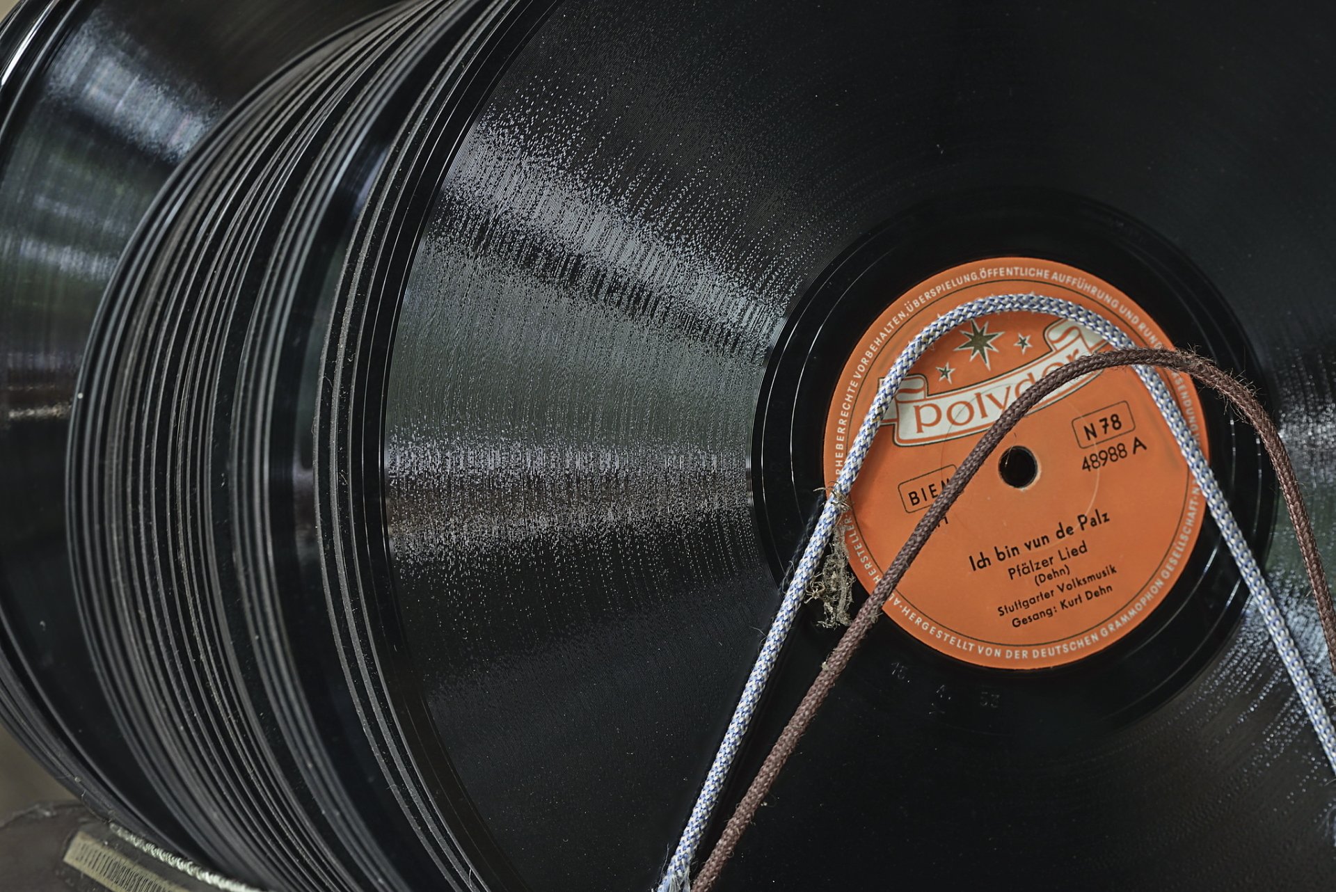 Vinyl Close-Up: Music Record HD Wallpaper