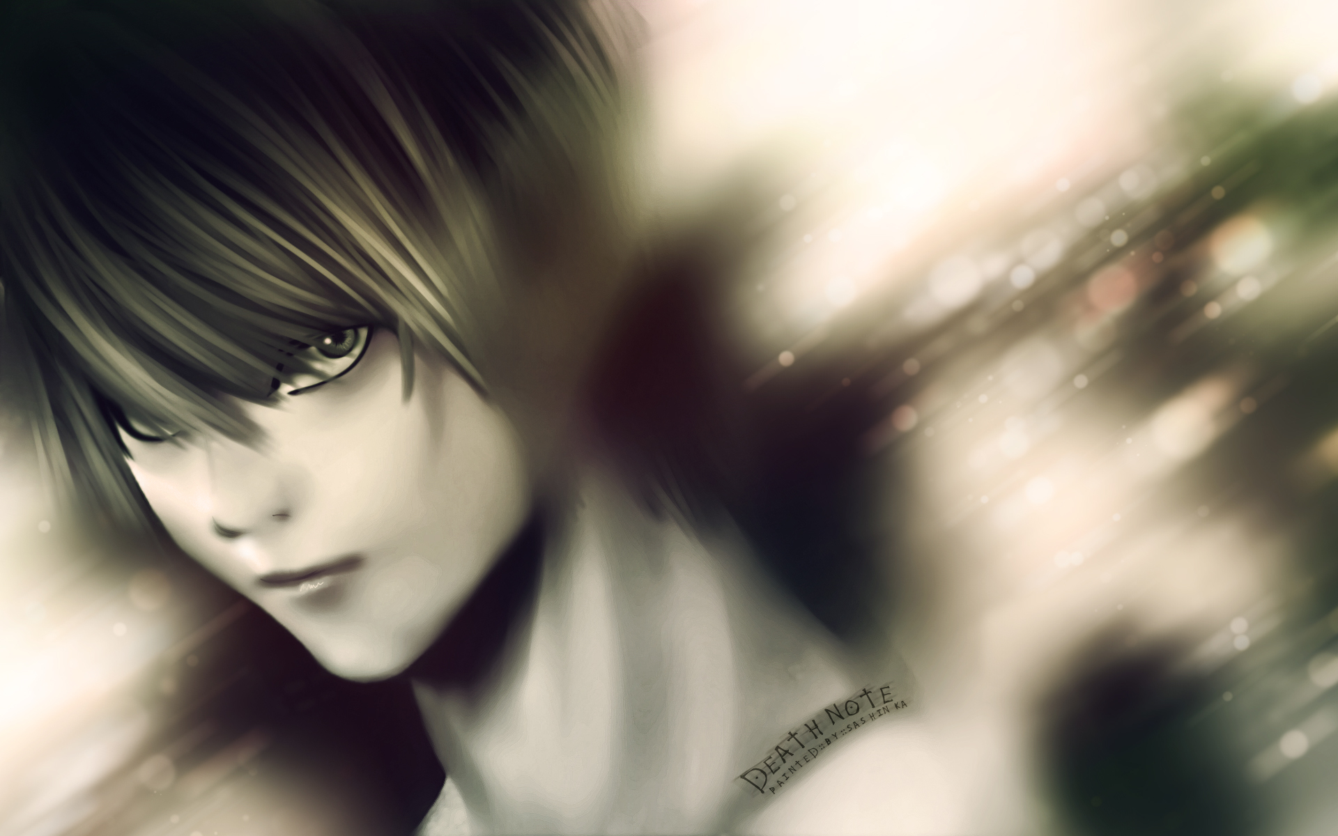 Death Note: Midnight Gaze — HD Anime Wallpaper | 1920x1200 | Wallpaper ...