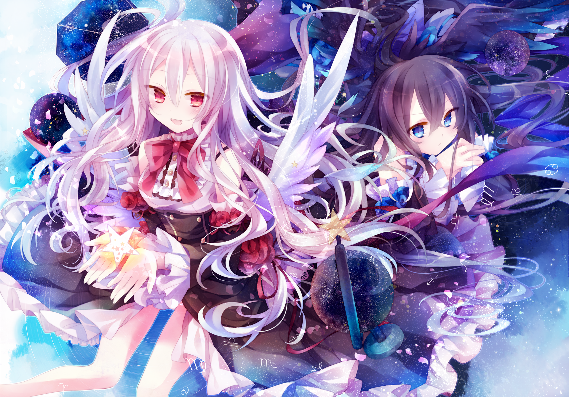 Enchanting Anime Duo - HD Wallpaper by Ibara Riato