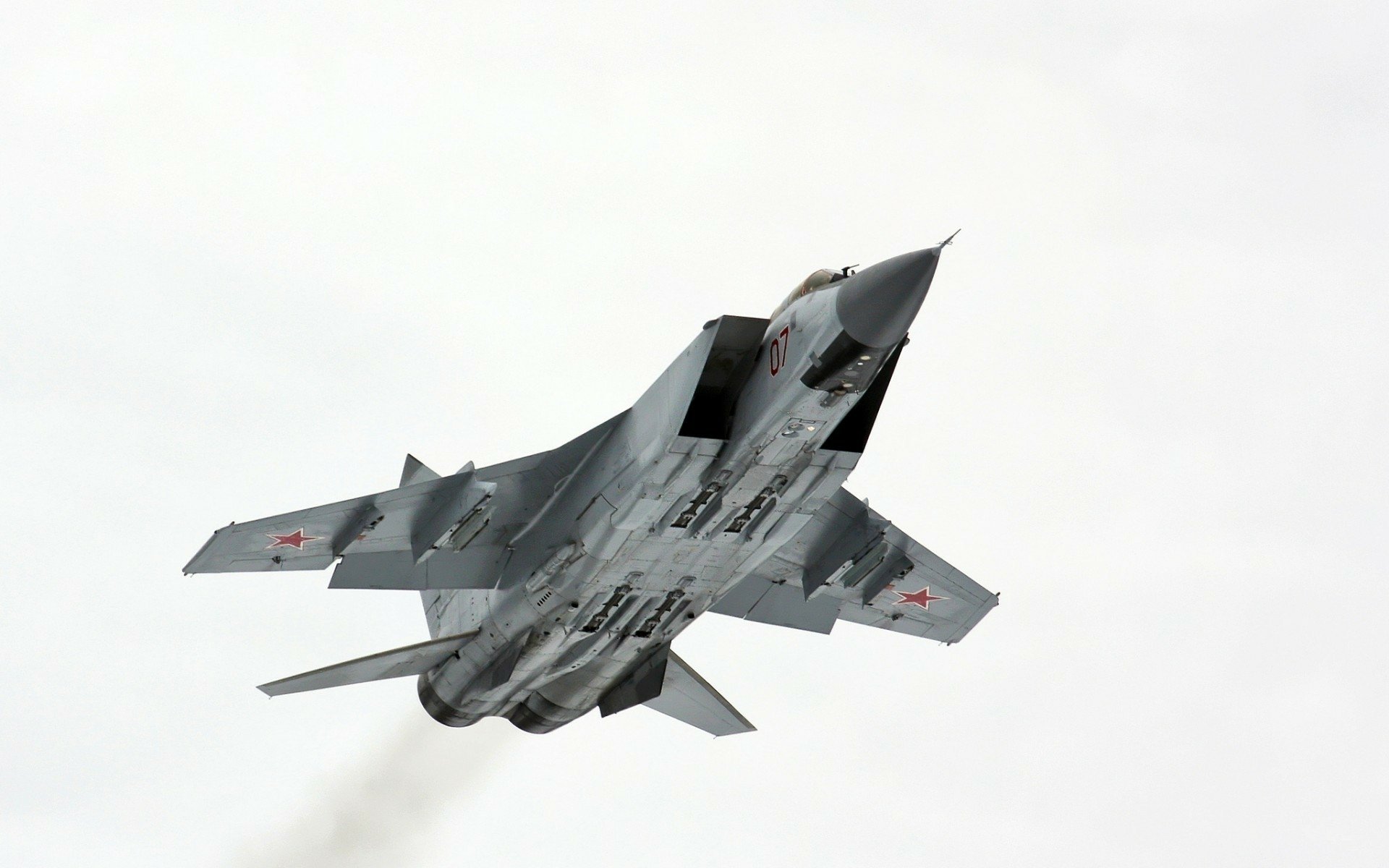 Mikoyan MiG-31 Military Jet HD Wallpaper – Power in Flight