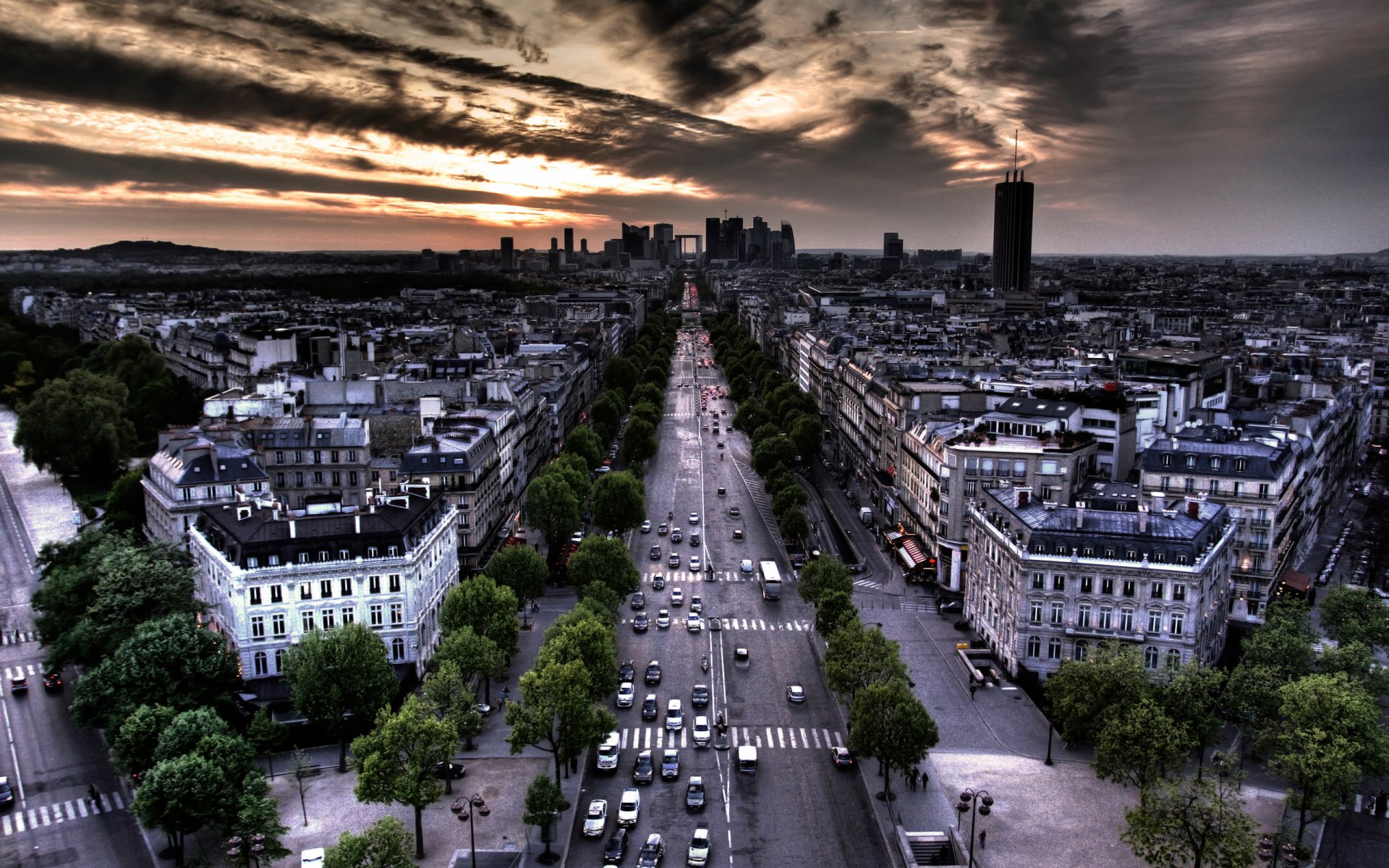Stunning Parisian Skyline: HD Wallpaper of France's Man-Made Beauty ...