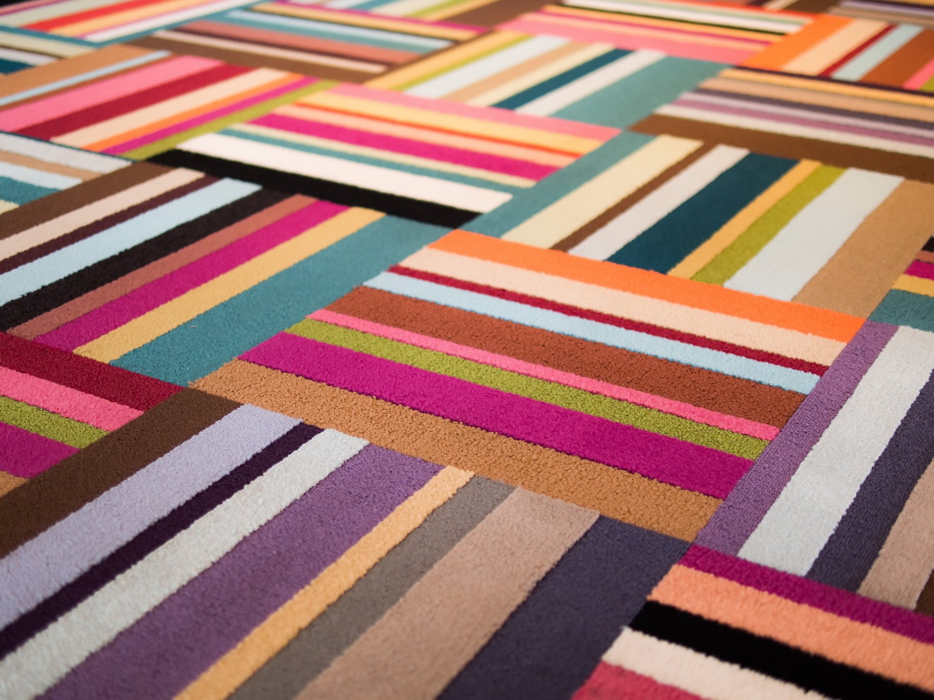Download Carpet Square Lines Photography Colors HD Wallpaper