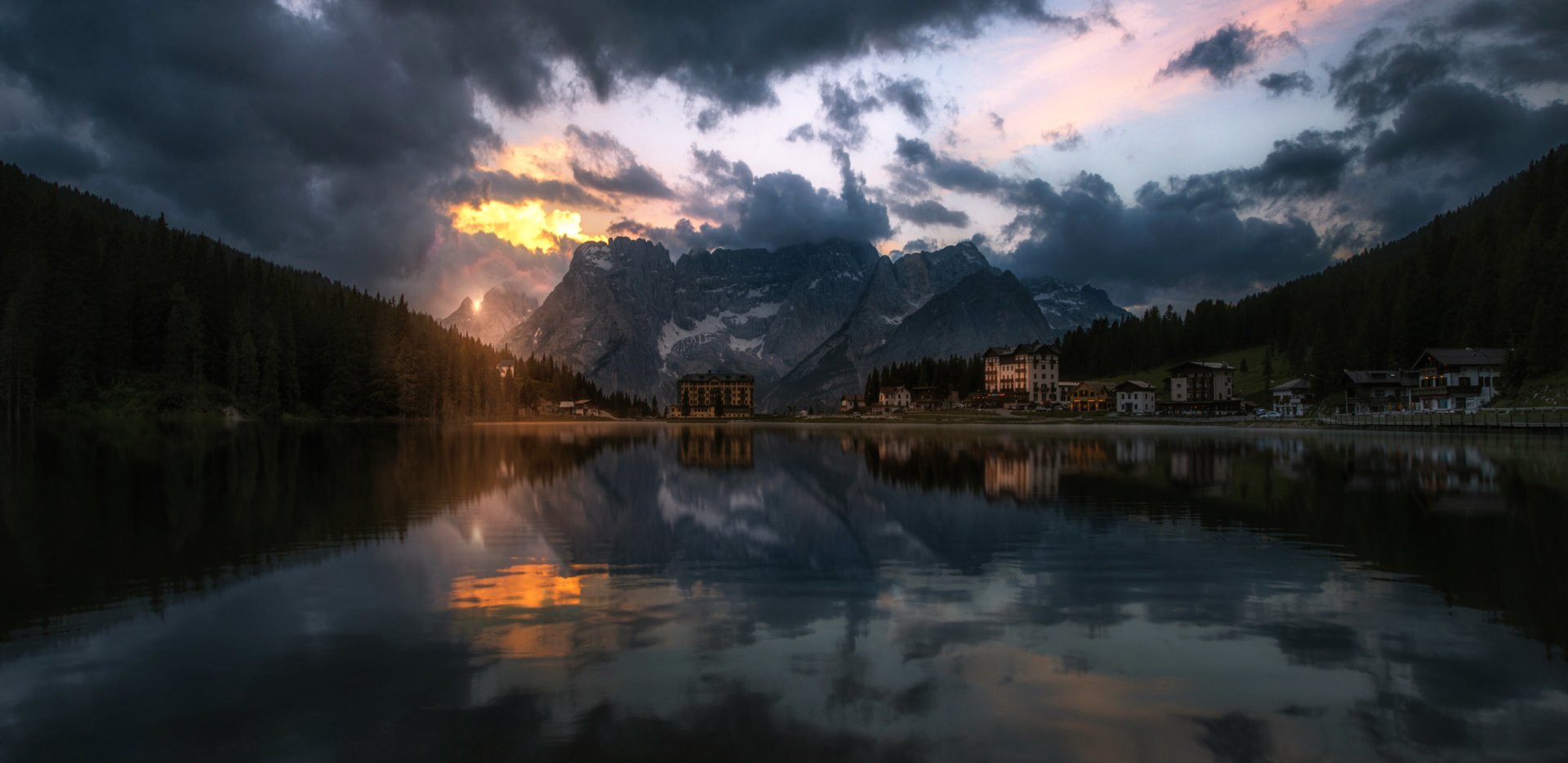 Dolomites Magic: Stunning Mountain Reflection in Italy’s Serene Lake ...