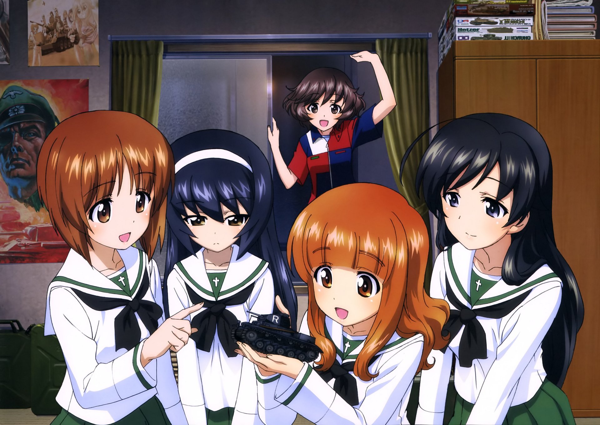 Download Anime Girls Und Panzer 4k Ultra HD Wallpaper