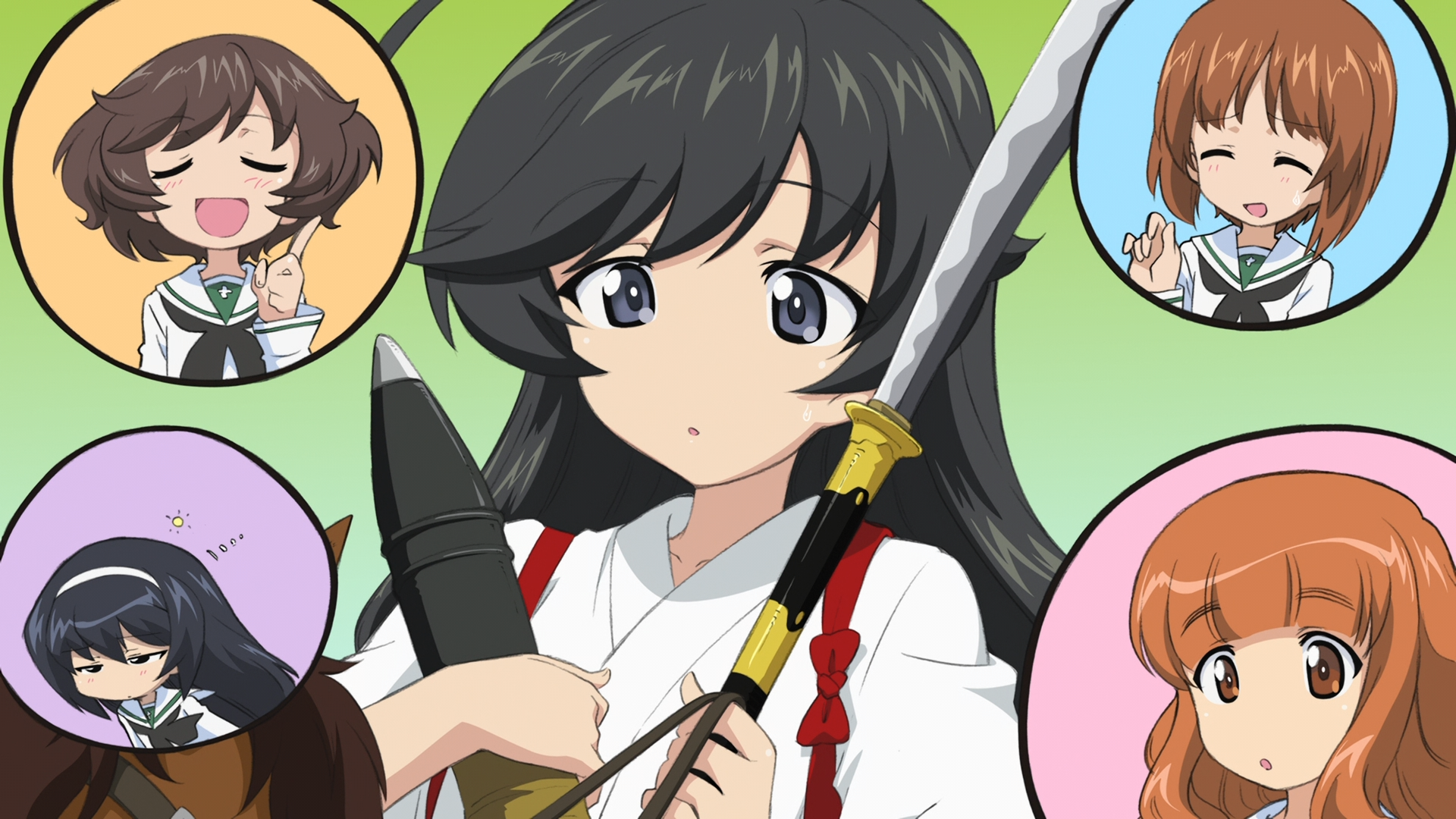 Girls und Panzer HD Anime Wallpaper – Dynamic Tank Battles and Brave ...