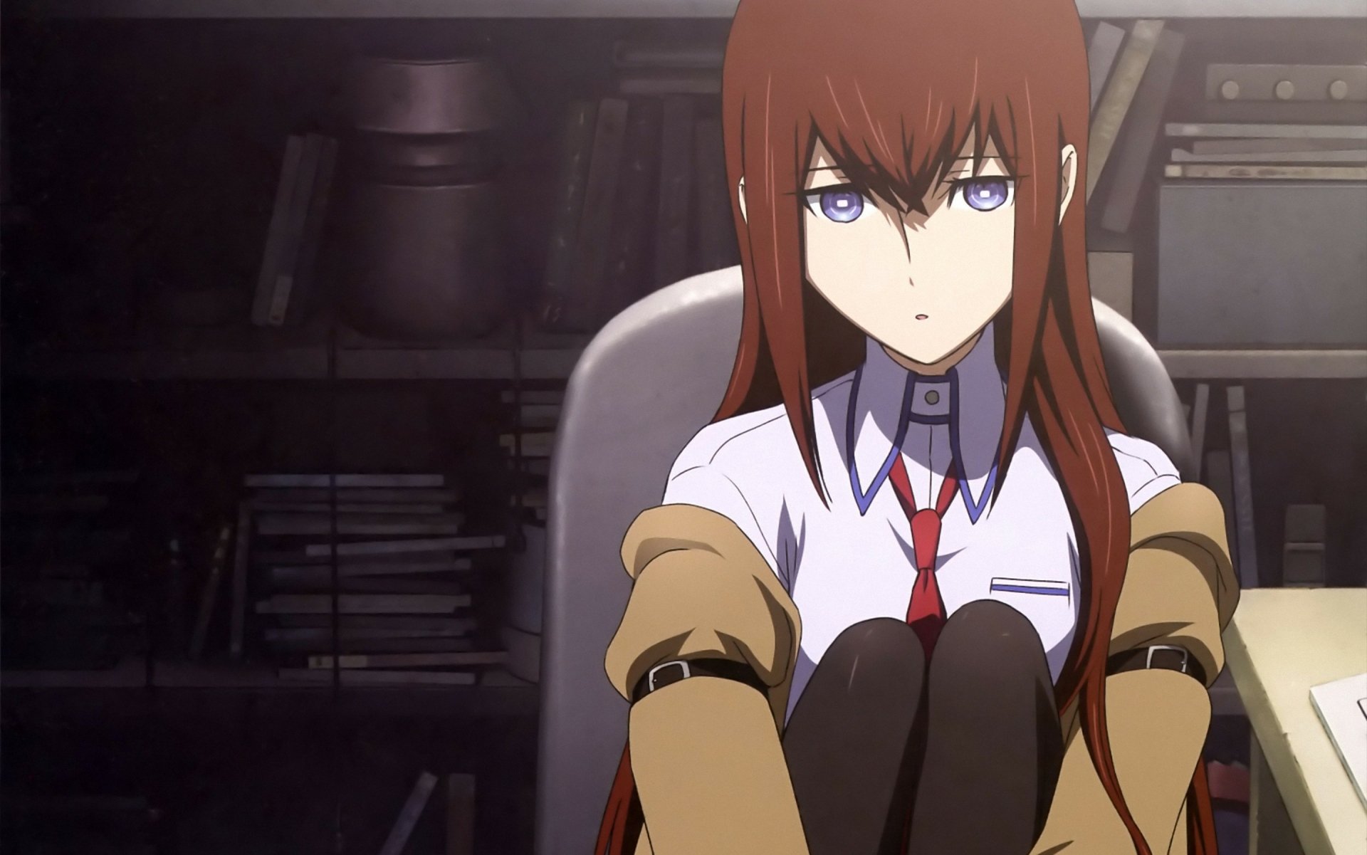 Kurisu Makise HD Wallpaper from Steins;Gate