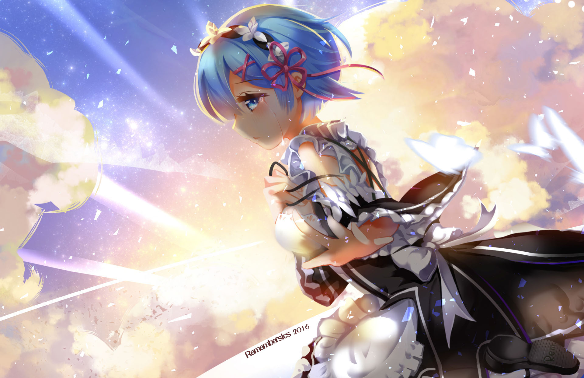 Rem from Re:ZERO - Stunning HD Wallpaper by Remembersics