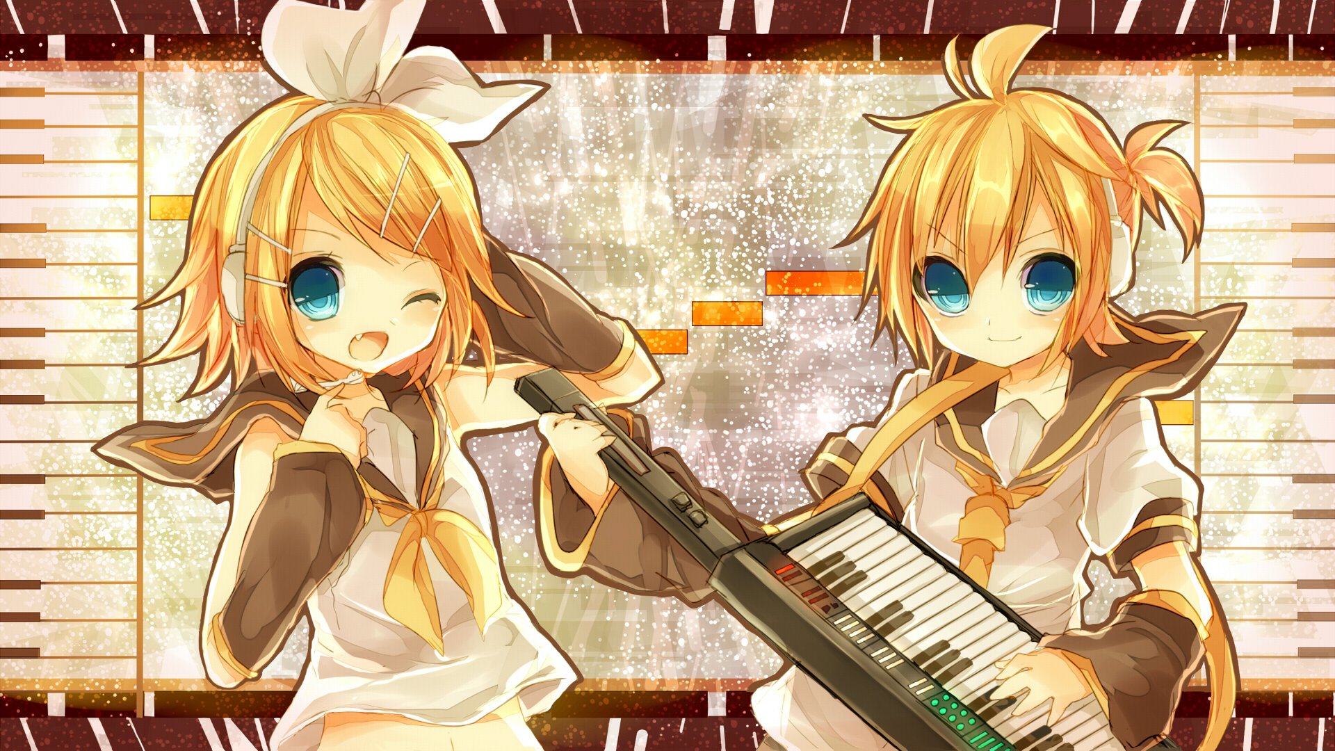 Vocaloid Duo Rin & Len HD Anime Wallpaper Bliss