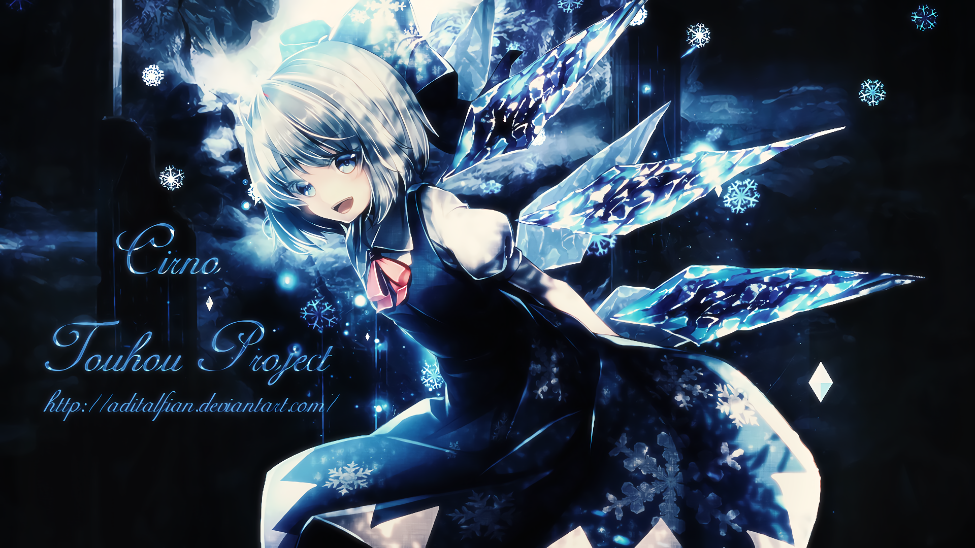 Cirno Wallpaper 129537 Cirno, Mobile Wallpaper Zerochan Anime Image