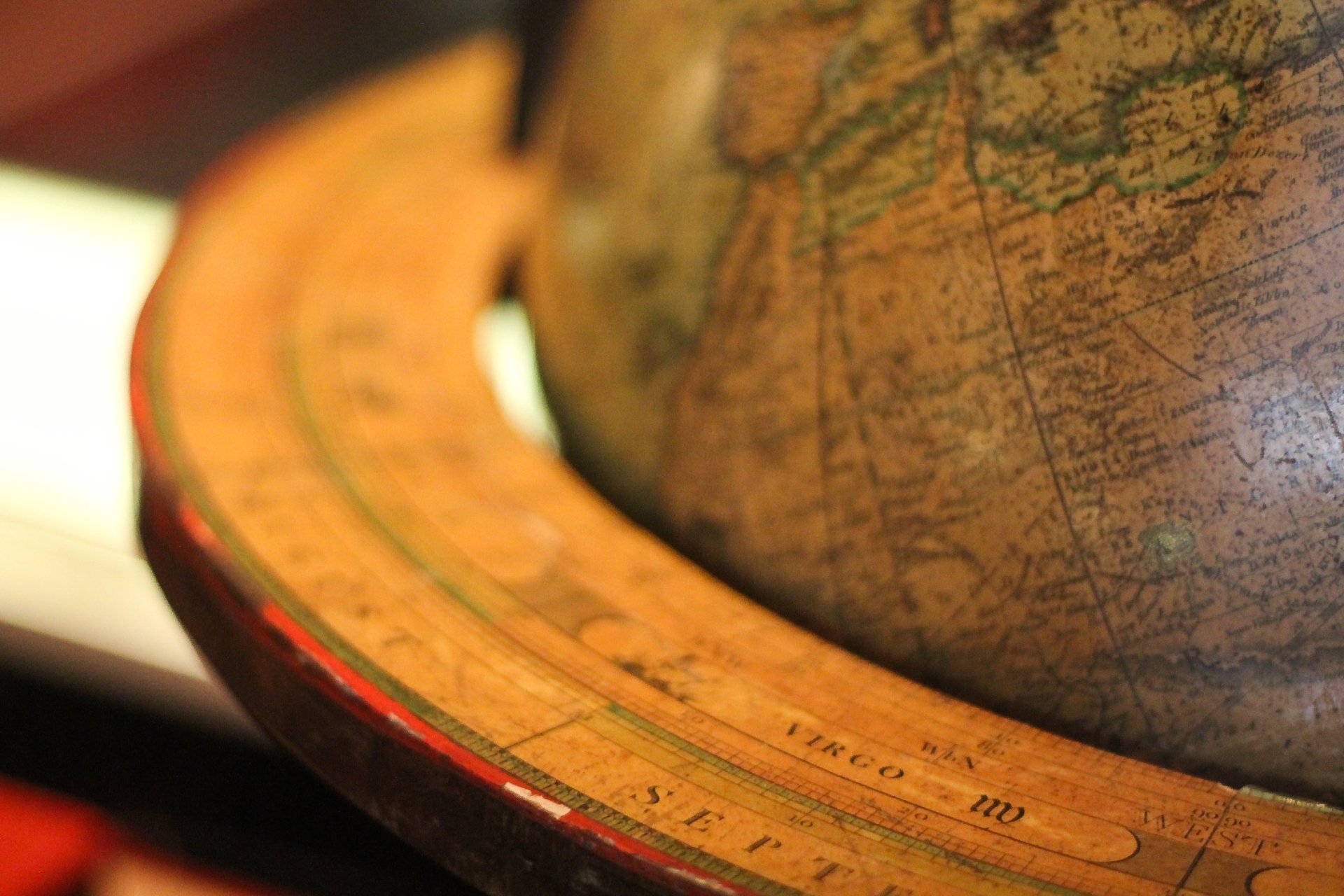 Global Focus: HD Close-Up of a Vintage Man-Made Globe | 2256x1504 ...