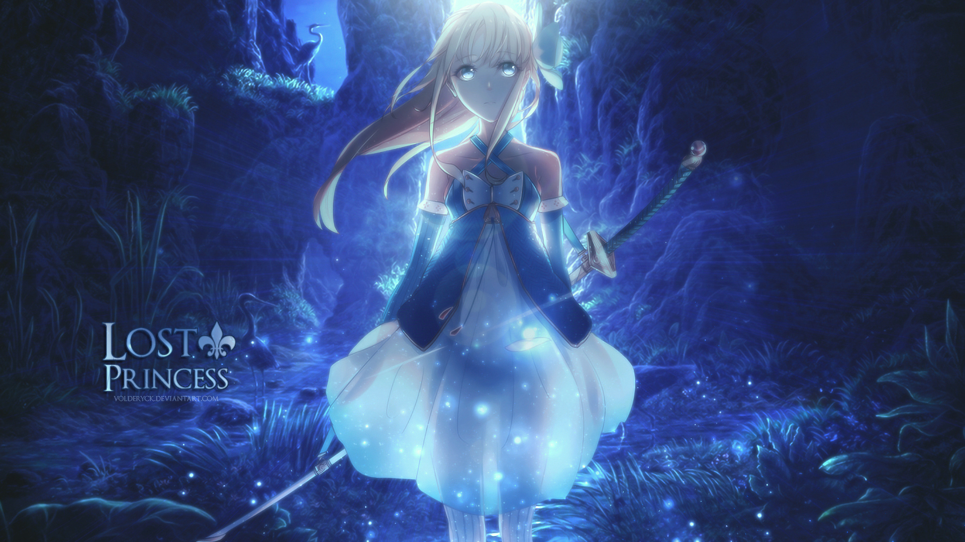 Fate/Stay Night HD Wallpaper: Enigmatic Lost Princess by Volderyck