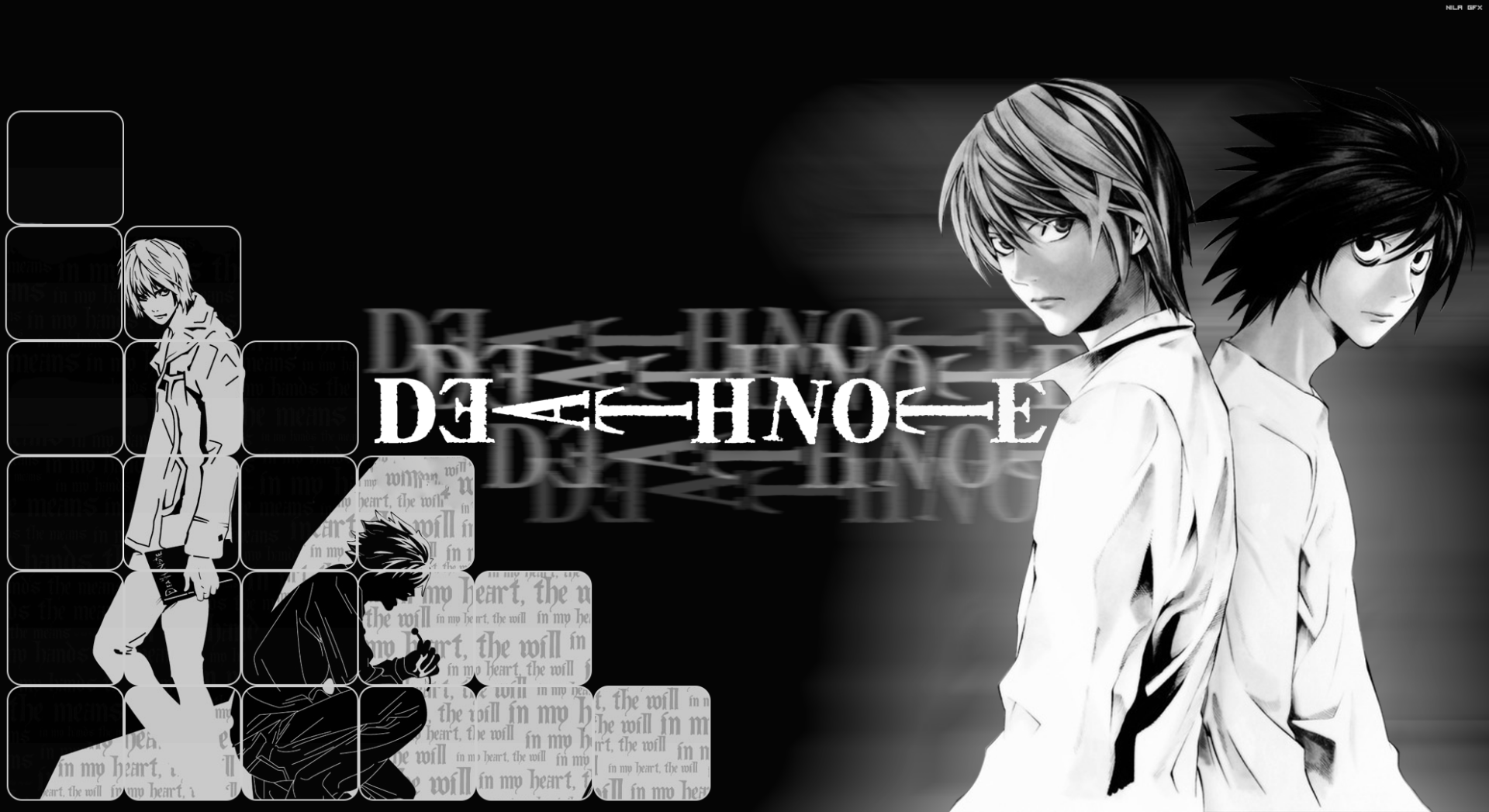 Death Note Anime HD Wallpaper: Dark Minds Collide