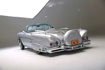 1958 Chevrolet Impala Convertible - Desktop Wallpapers, Phone Wallpaper ...