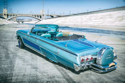 1962 Chevrolet Impala Convertible - Desktop Wallpapers, Phone Wallpaper ...