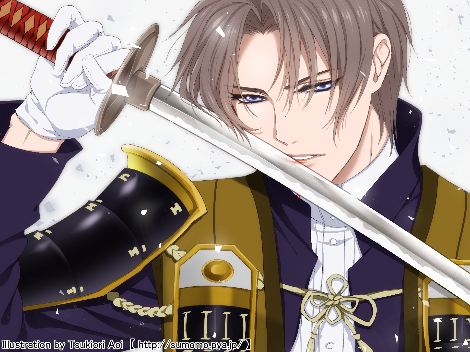 Download Anime Touken Ranbu HD Wallpaper