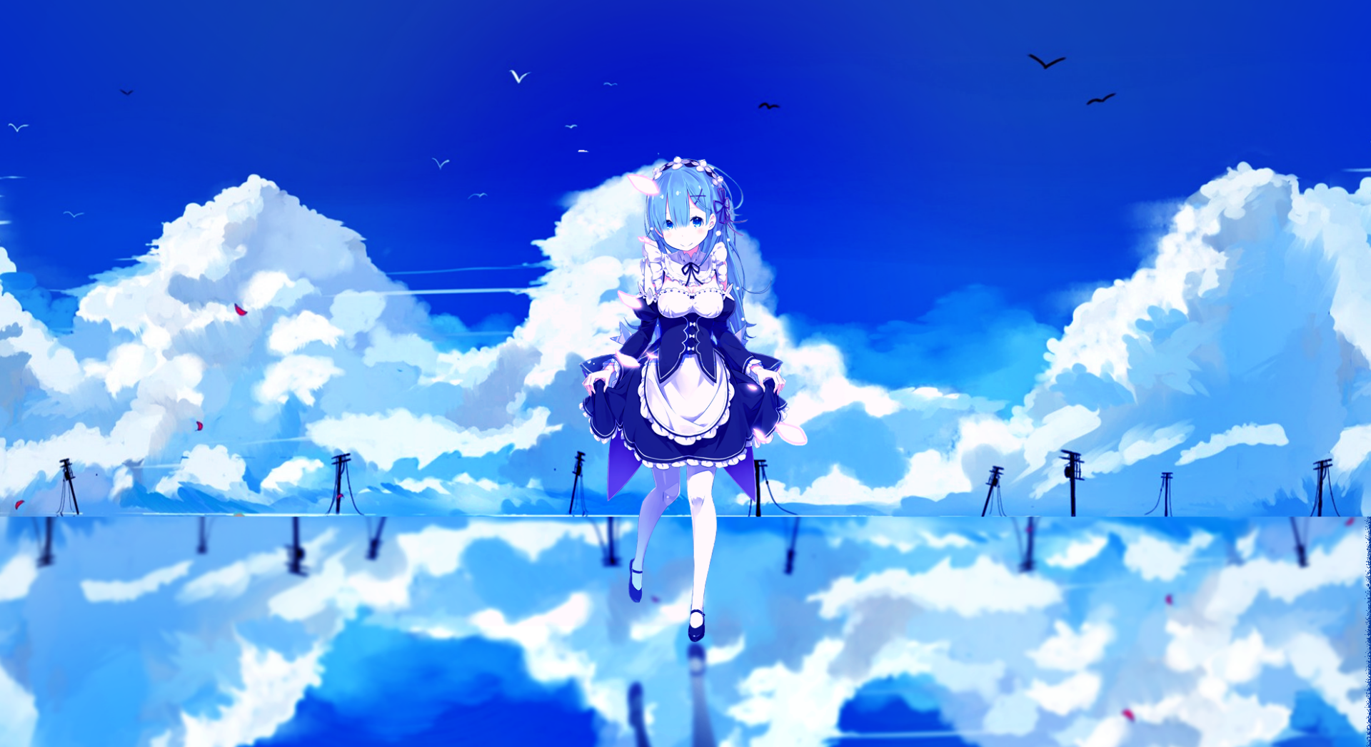 HD Wallpaper of Rem from Re:ZERO - Starting Life in Another World ...