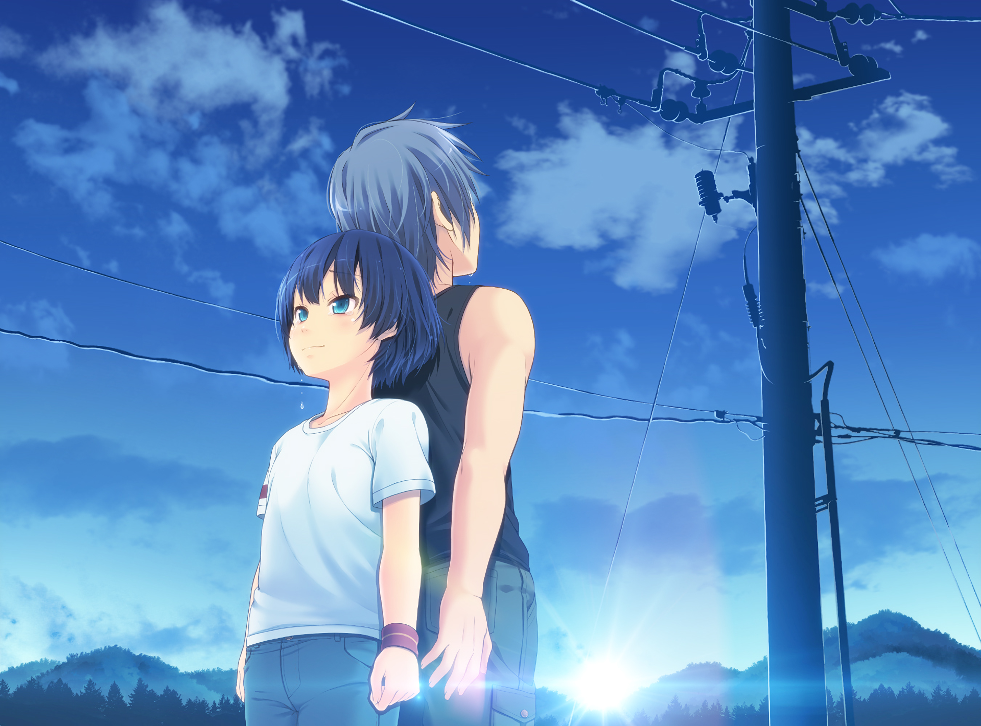 Download Anime Waiting In The Summer HD Wallpaper