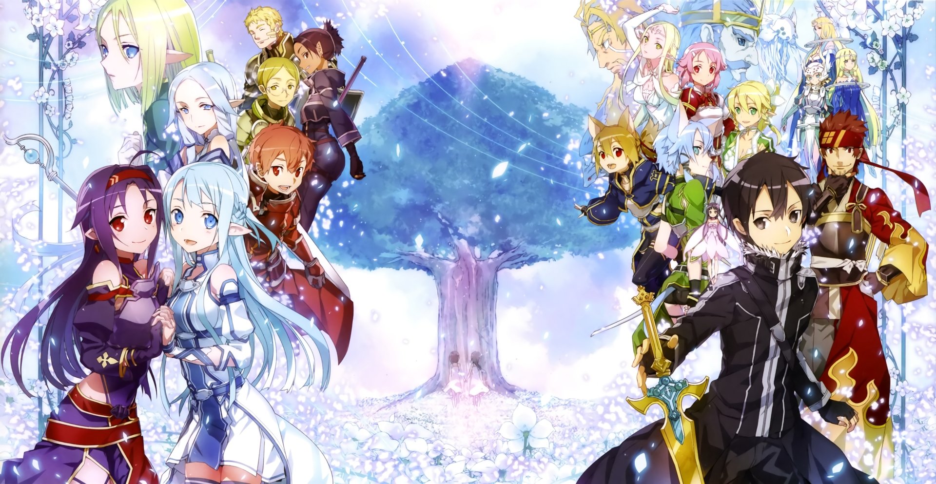 Sword Art Online II HD Wallpaper: A World of Adventure by abec