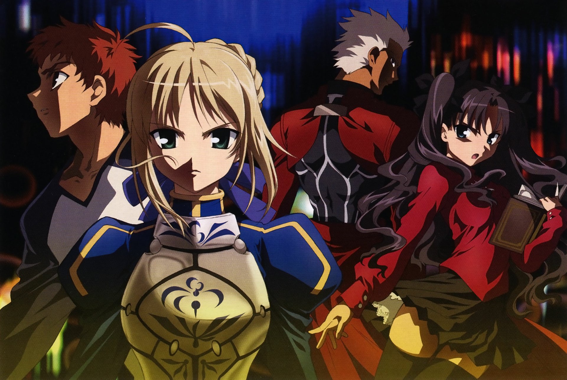 Fate/Stay Night HD Wallpaper: Heroes Unite in Epic Battle | 2237x1500 ...