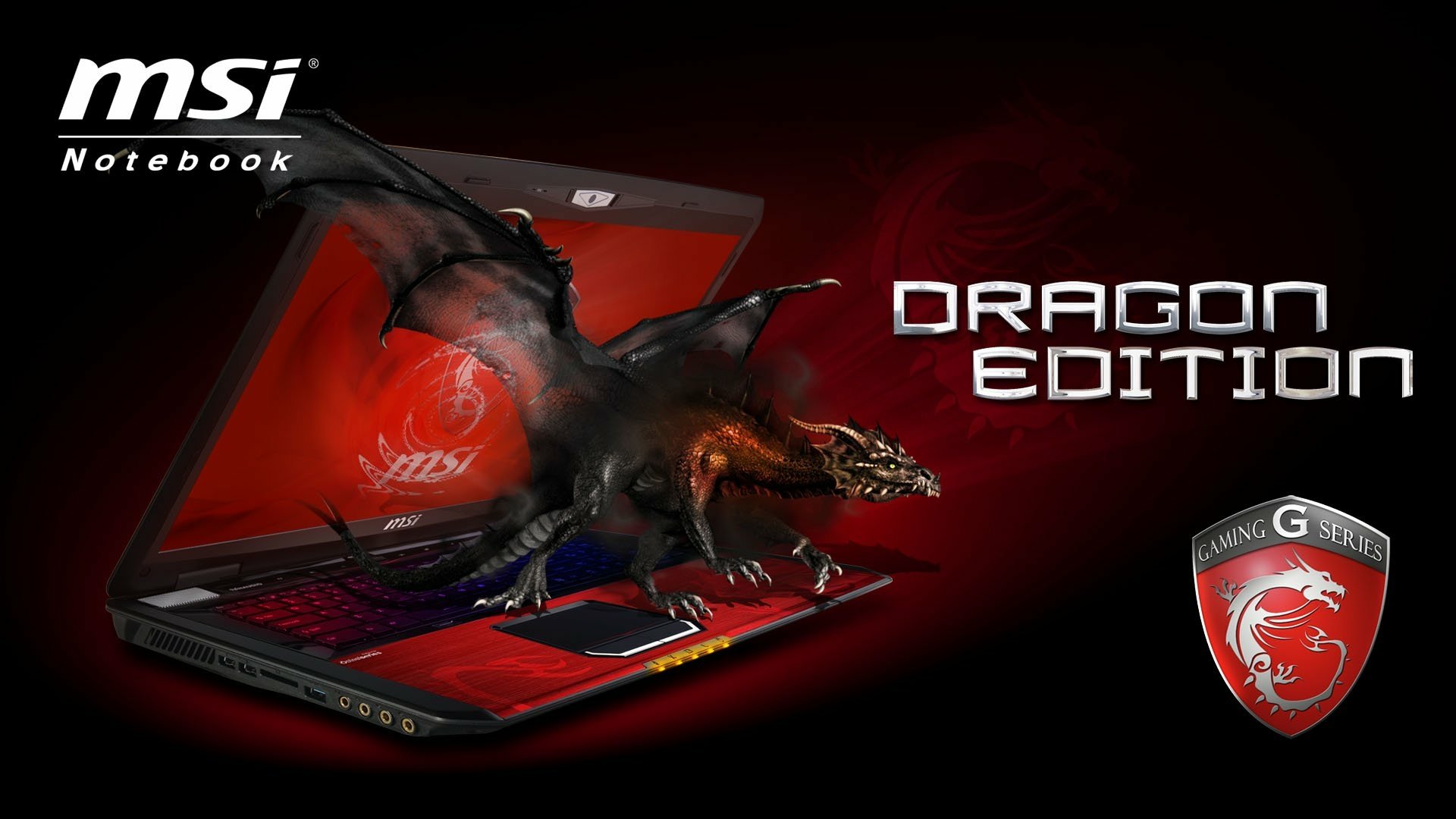 Download Notebook Dragon Laptop Computer Technology MSI HD Wallpaper