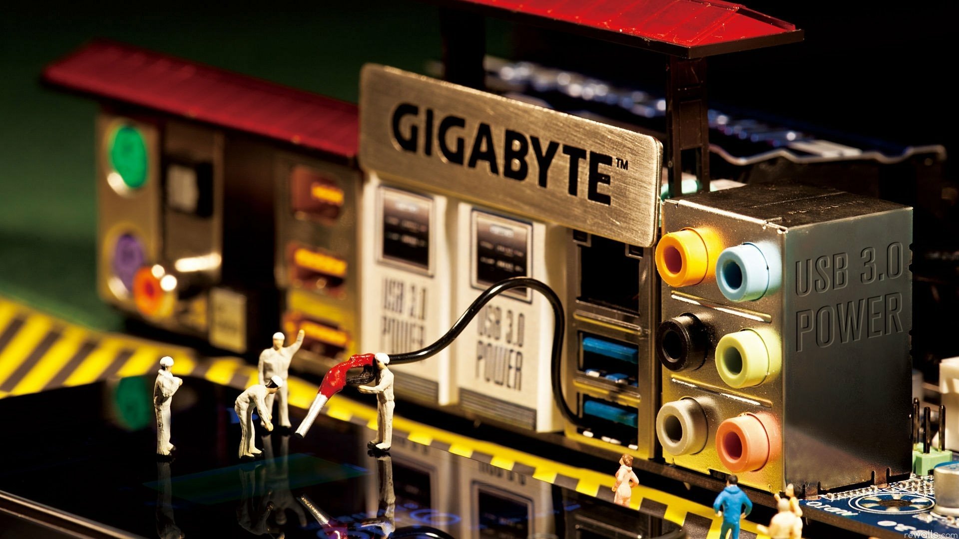 Download Computer Technology Gigabyte HD Wallpaper