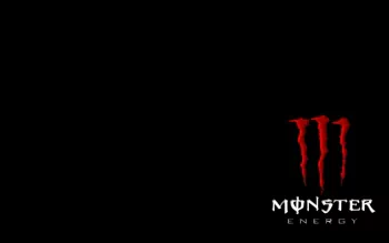 Red Monster Energy Logos Wallpaper