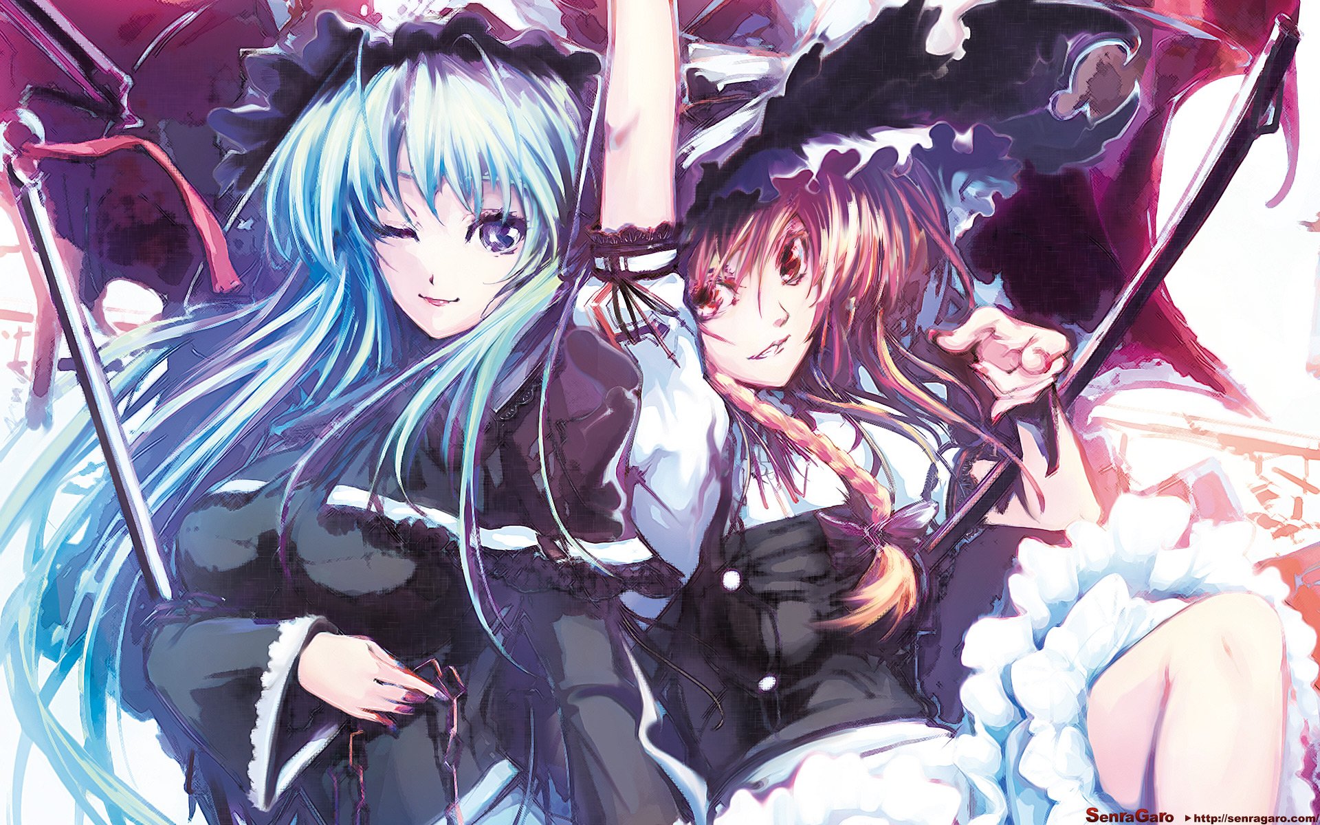 Anime Touhou HD Wallpaper