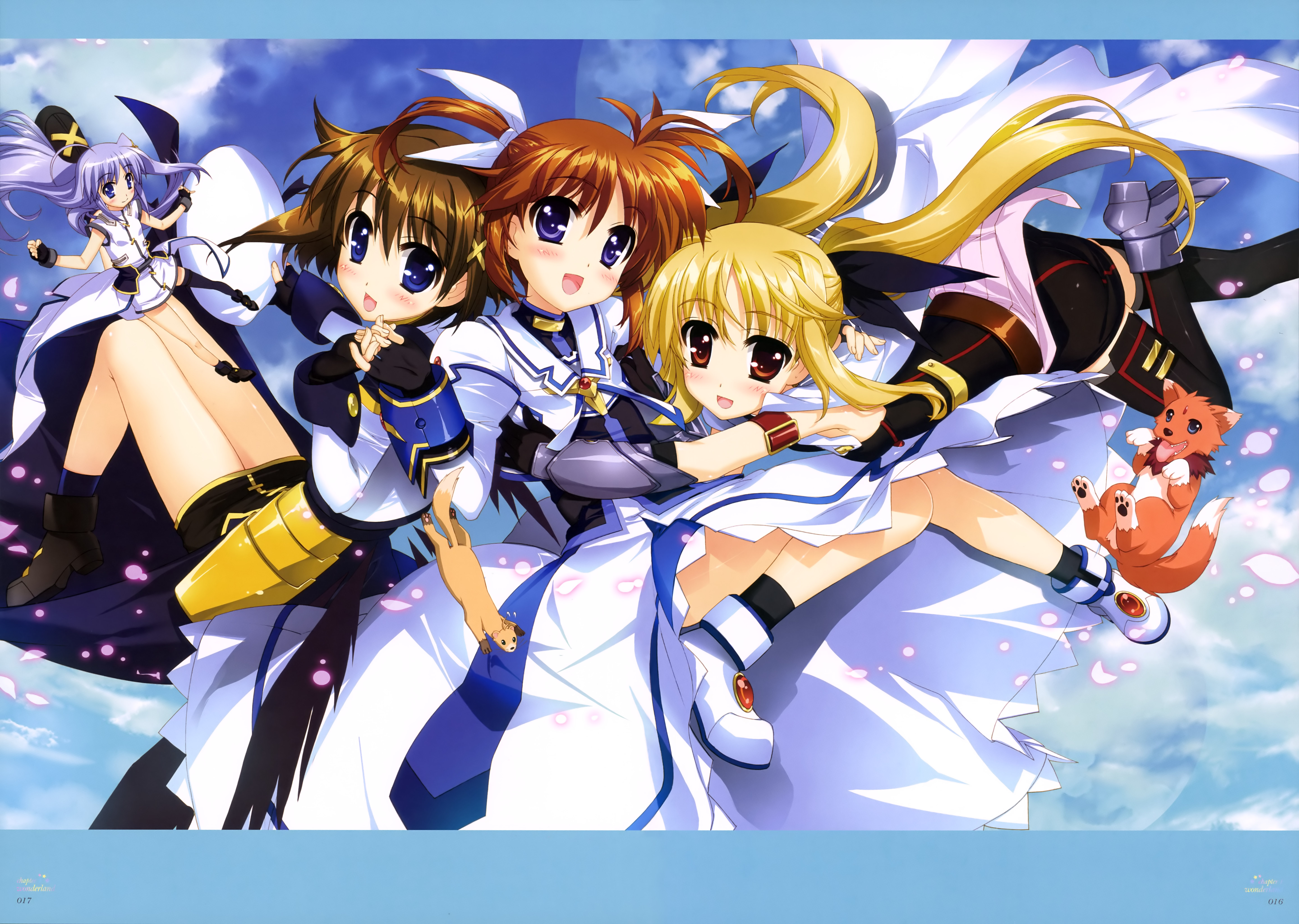 Download Anime Magical Girl Lyrical Nanoha 4k Ultra HD Wallpaper