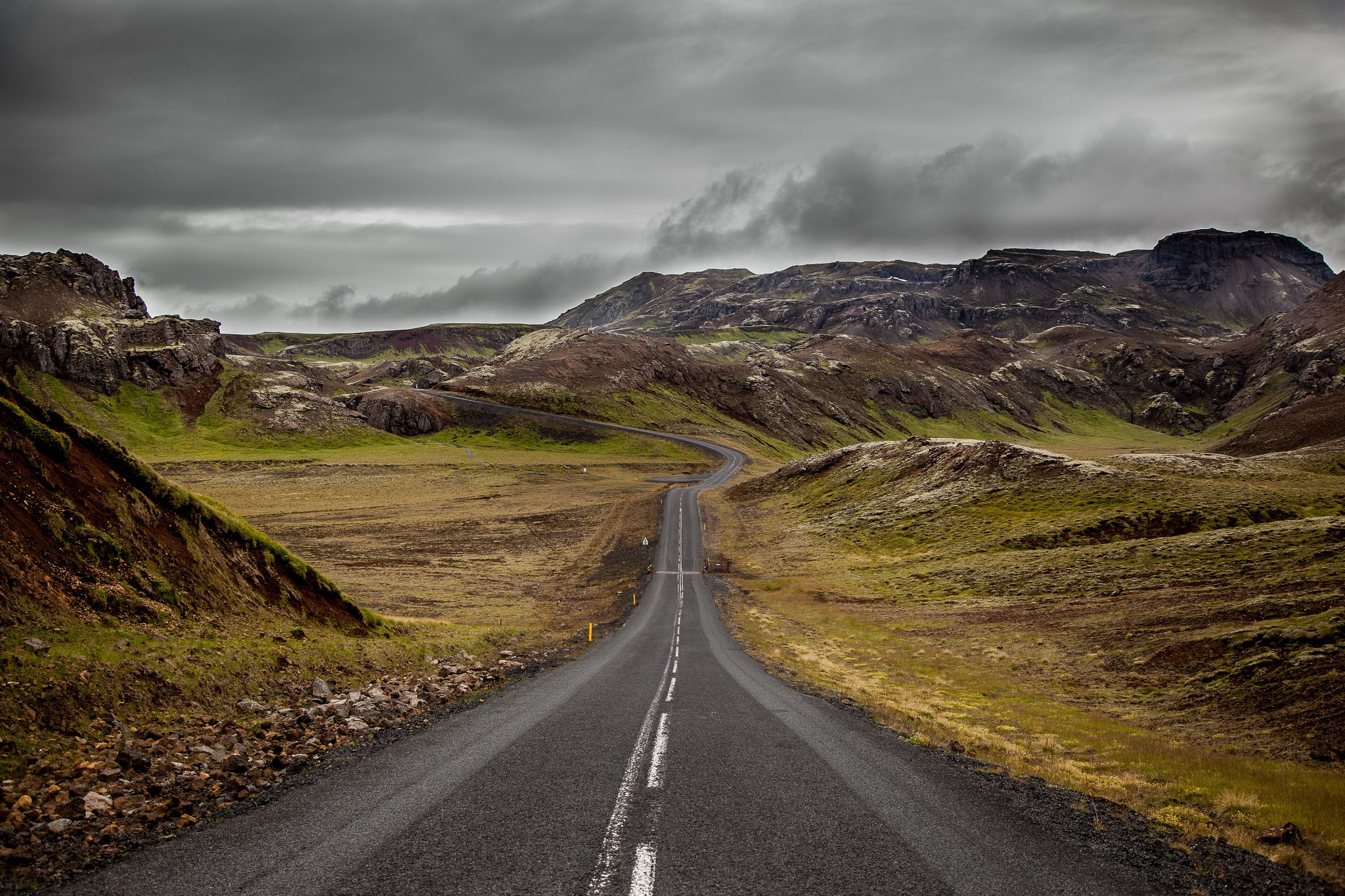 Download Landscape Nature Man Made Road HD Wallpaper