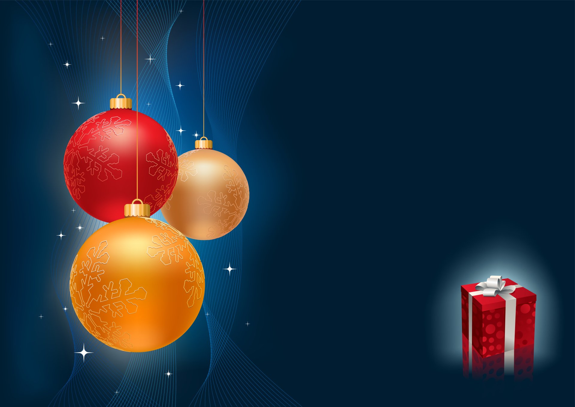 4K Ultra HD Christmas Holiday Sparkle: Festive Ornaments & Gift Delight ...