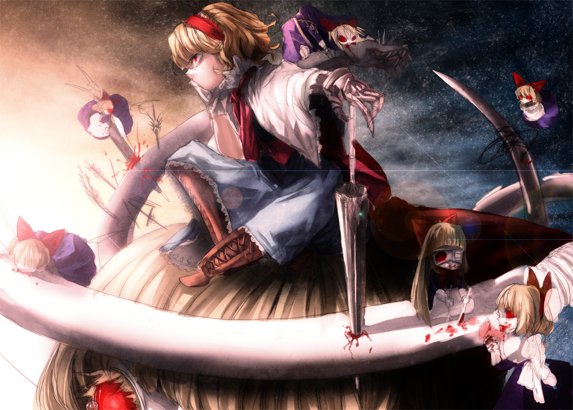 Download Anime Touhou HD Wallpaper | 1920x1376 | Wallpaper Abyss