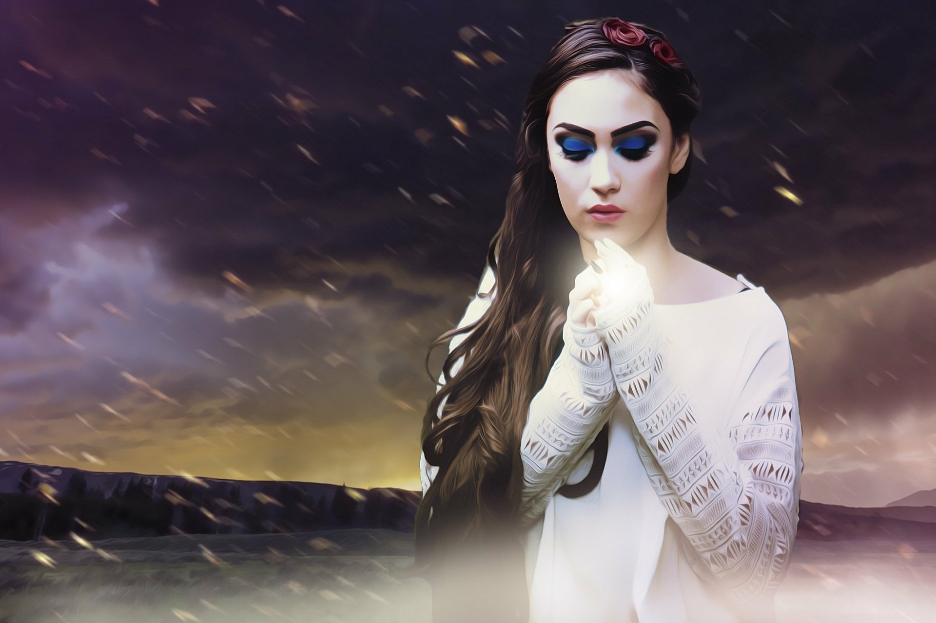 Download Magic Woman Artistic HD Wallpaper