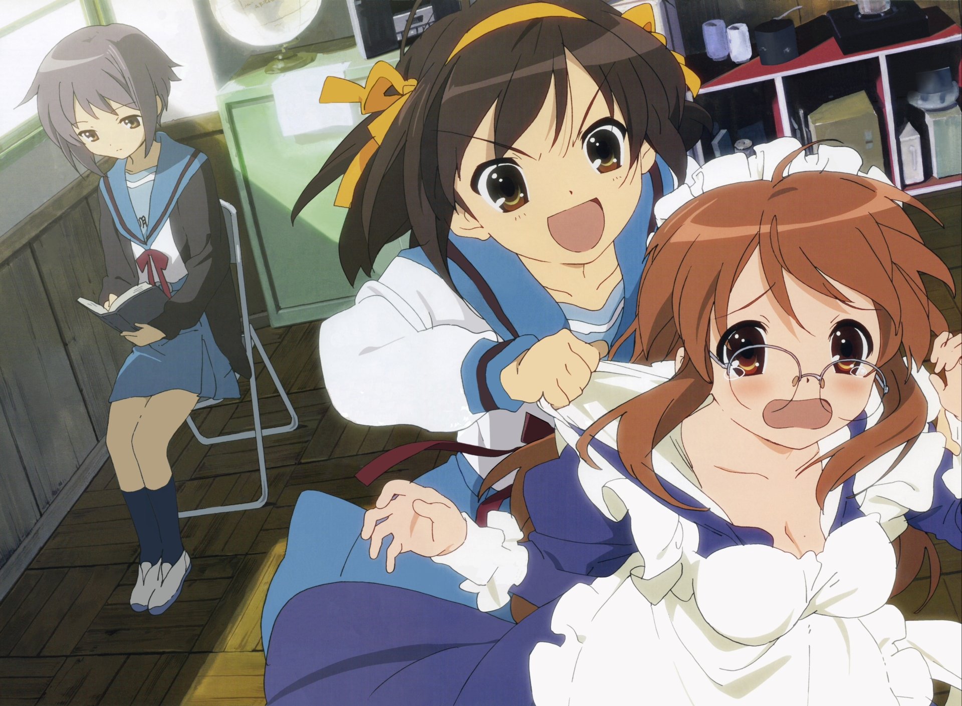 Download Mikuru Asahina Yuki Nagato Haruhi Suzumiya Anime The ...