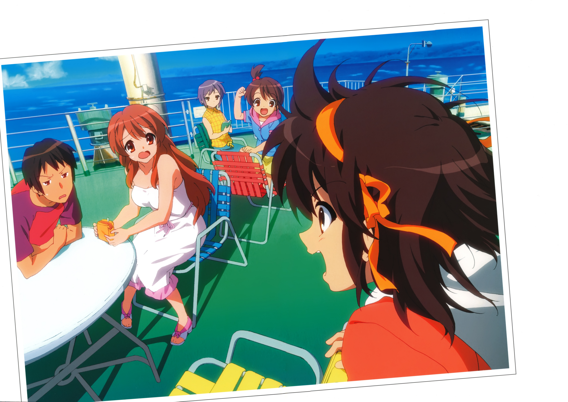 Download Anime The Melancholy Of Haruhi Suzumiya 4k Ultra HD Wallpaper ...