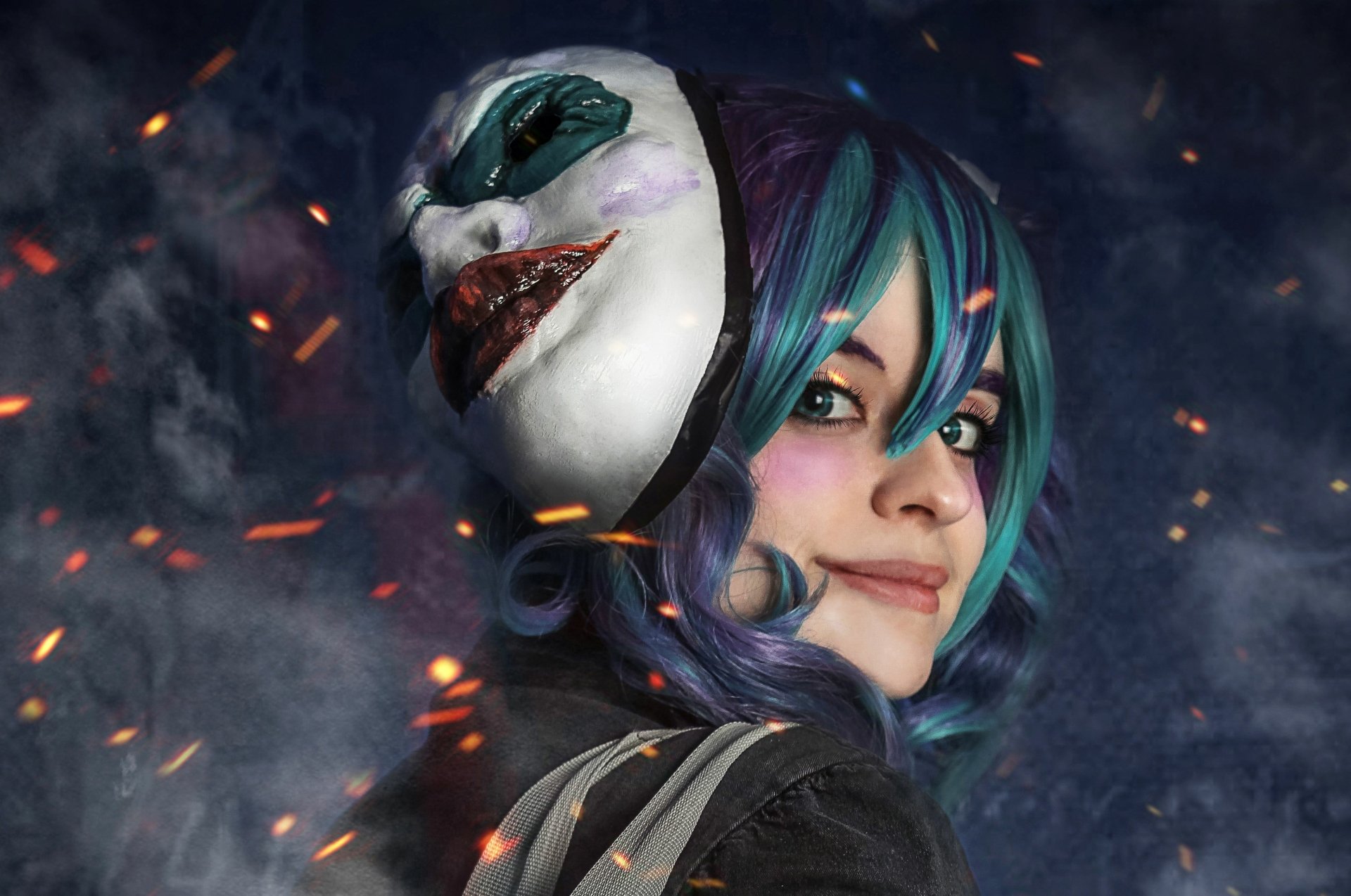 4K Ultra HD Payday 2 Woman Cosplay Model by Krieitor