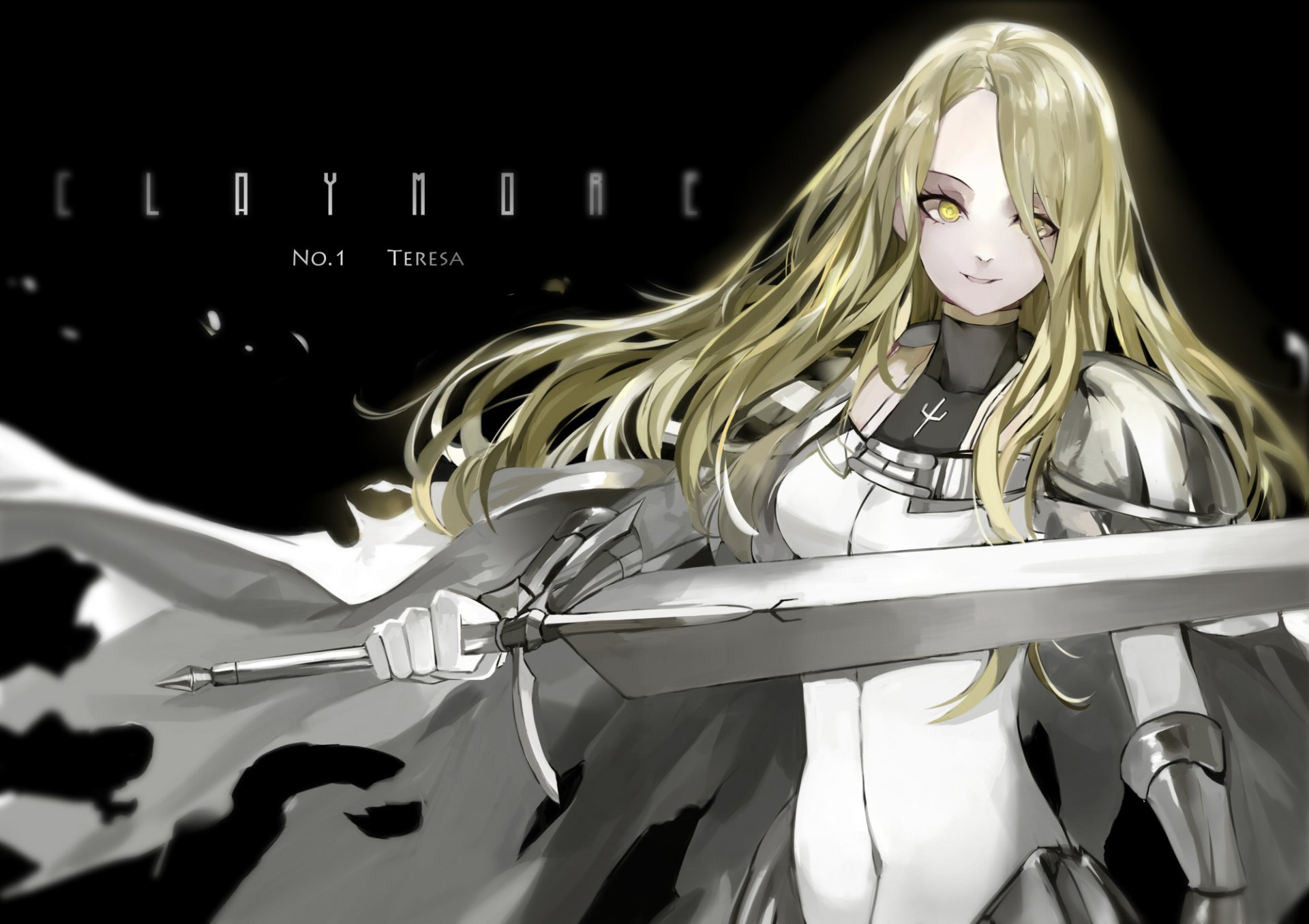 Claymore HD Wallpaper: Fierce Teresa Anime Art in Stunning Detail by ...