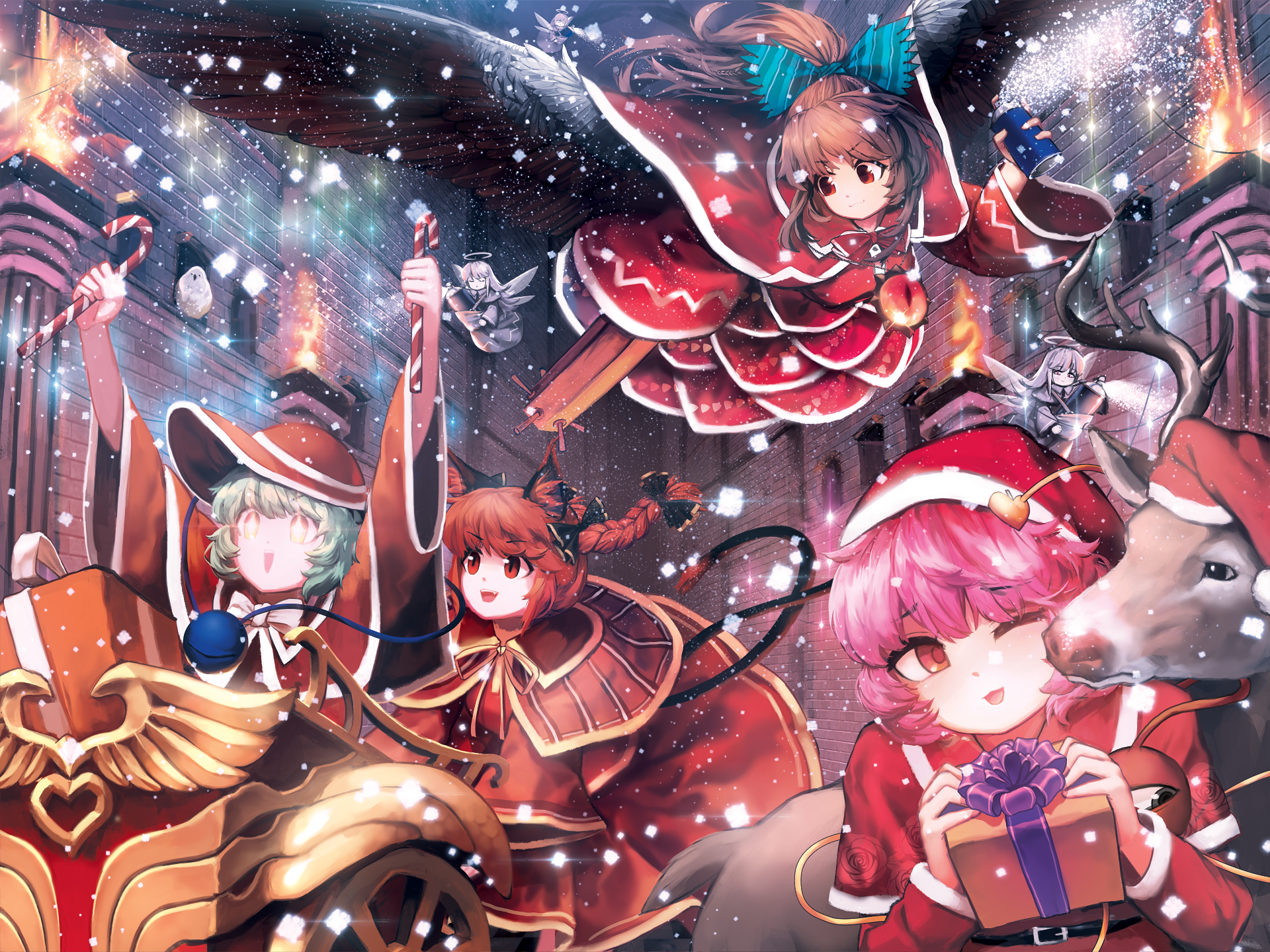Download Anime Touhou HD Wallpaper | 1920x1440 | Wallpaper Abyss