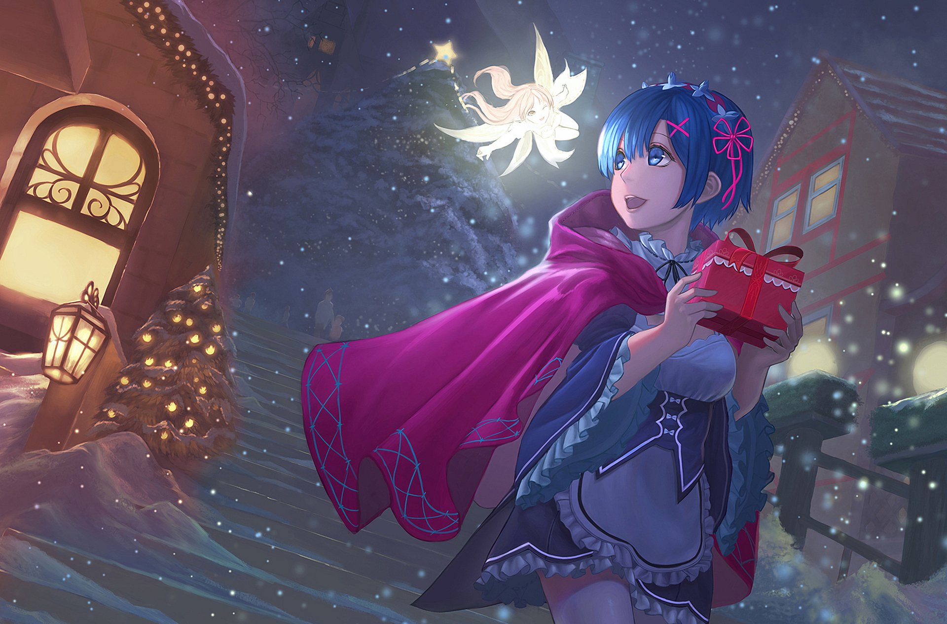 Rem Winter Wonderland - Re:Zero HD Wallpaper