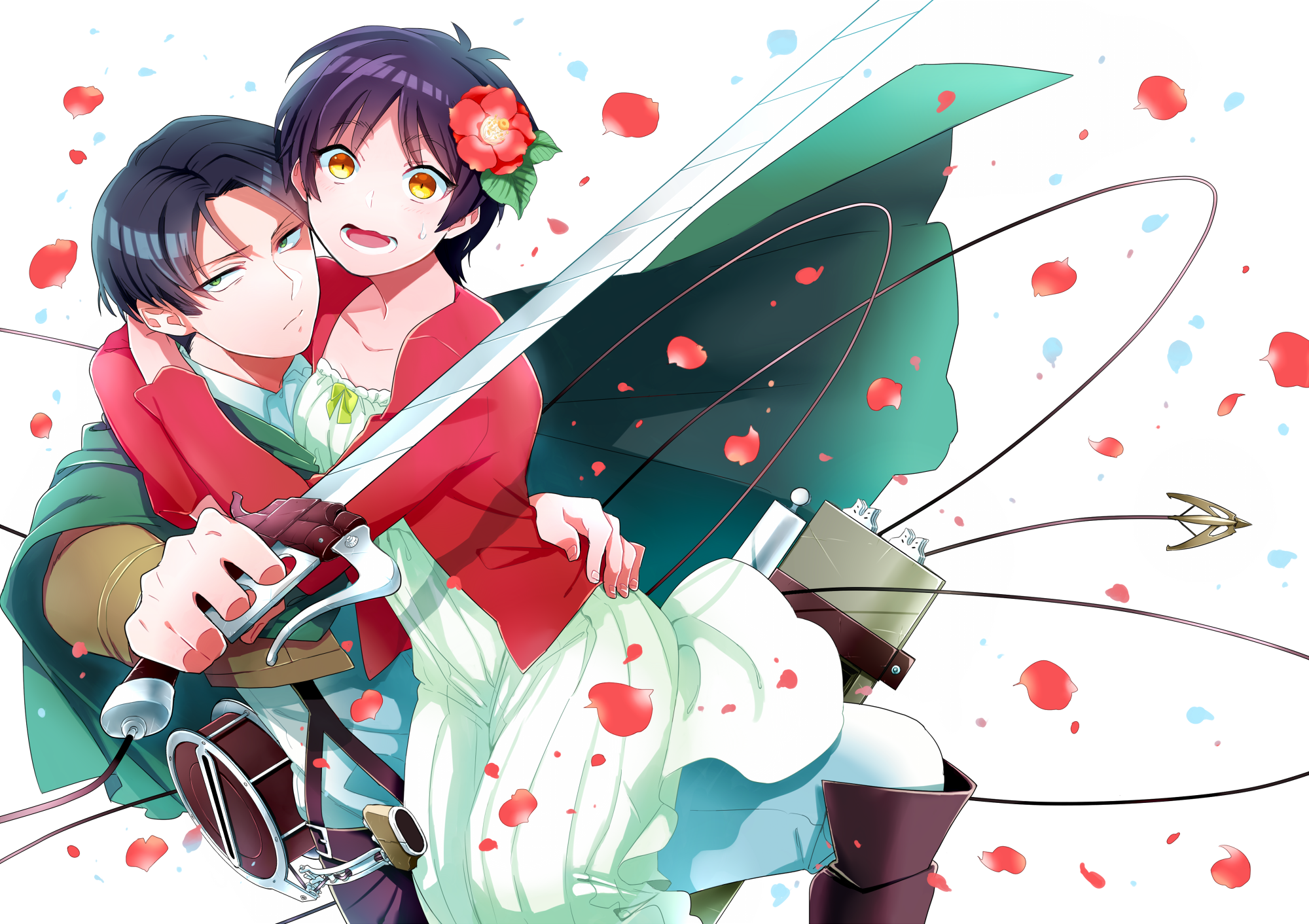 Levi X Eren Fem