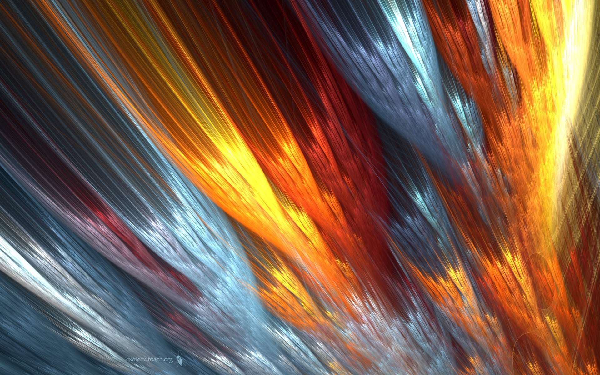 Vibrant Abstract CGI Textures: Dynamic Patterns in HD