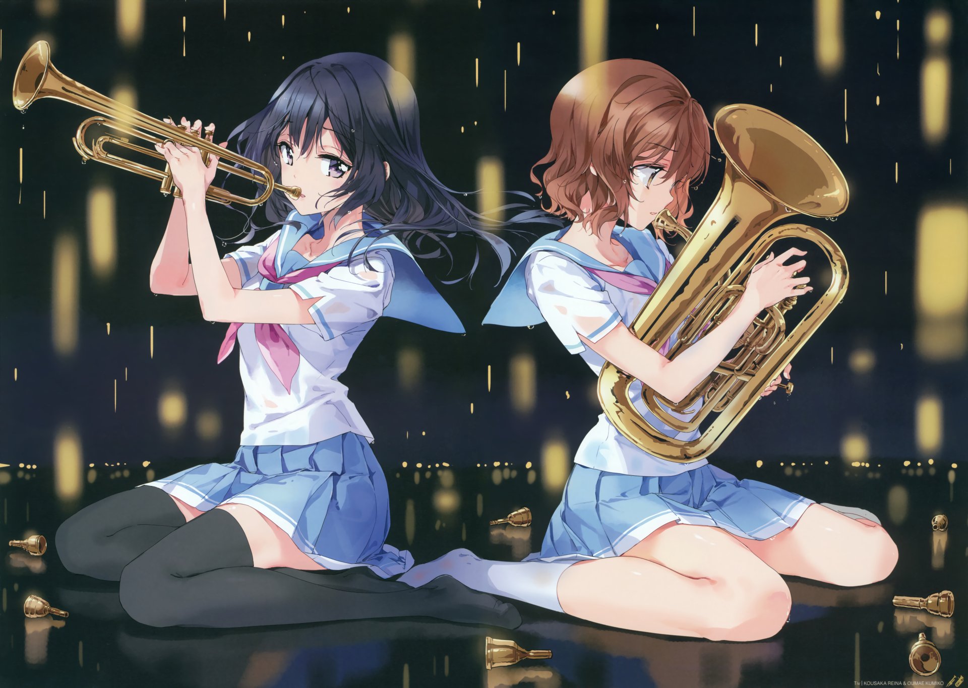 Download Kumiko Oumae Reina Kousaka Anime Sound Euphonium 4k Ultra Hd