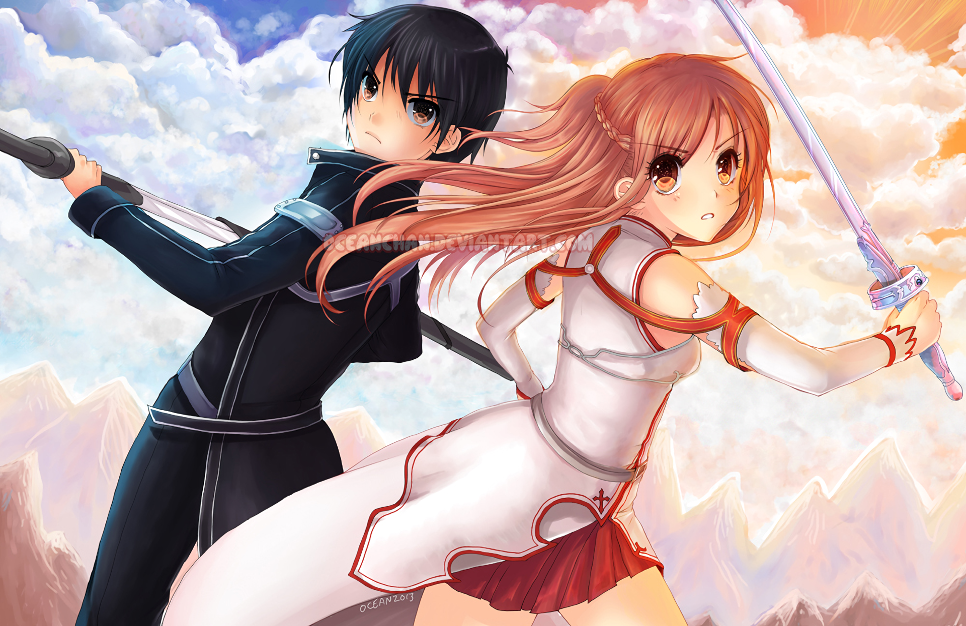 Anime Sword Art Online HD Wallpaper